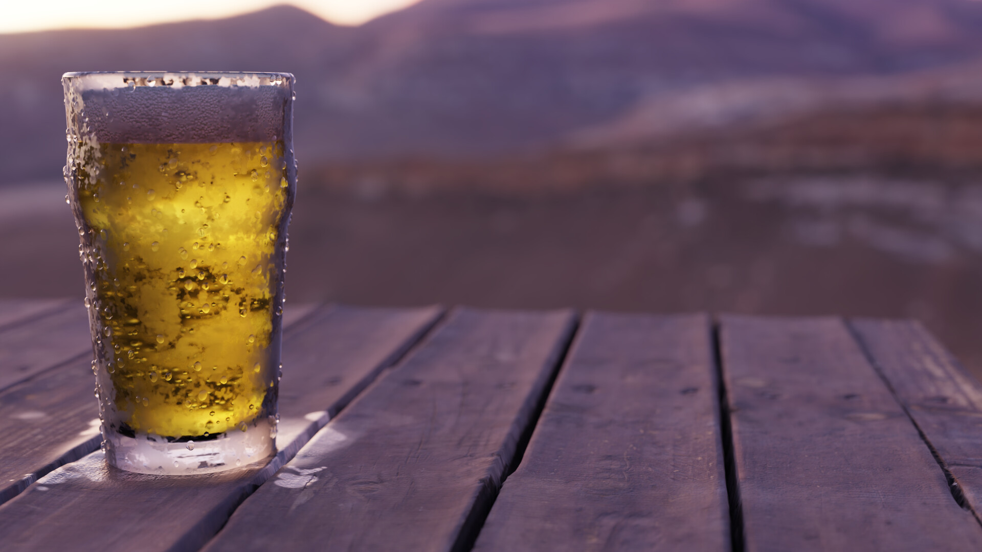 ArtStation - Cold Frosty Beer