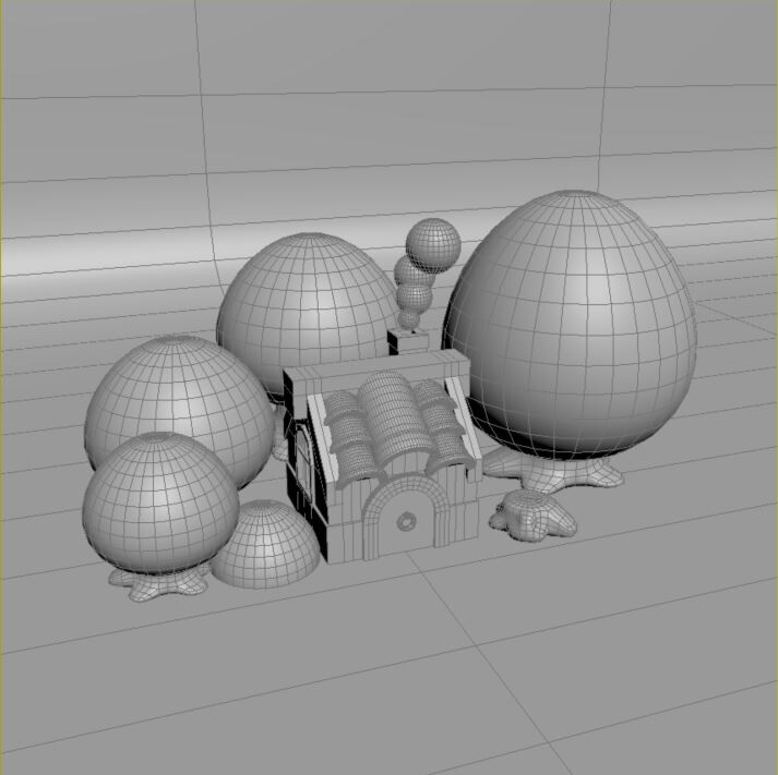 Asm Kawsar - 3D Modeling Practice (inspired by online contents)
