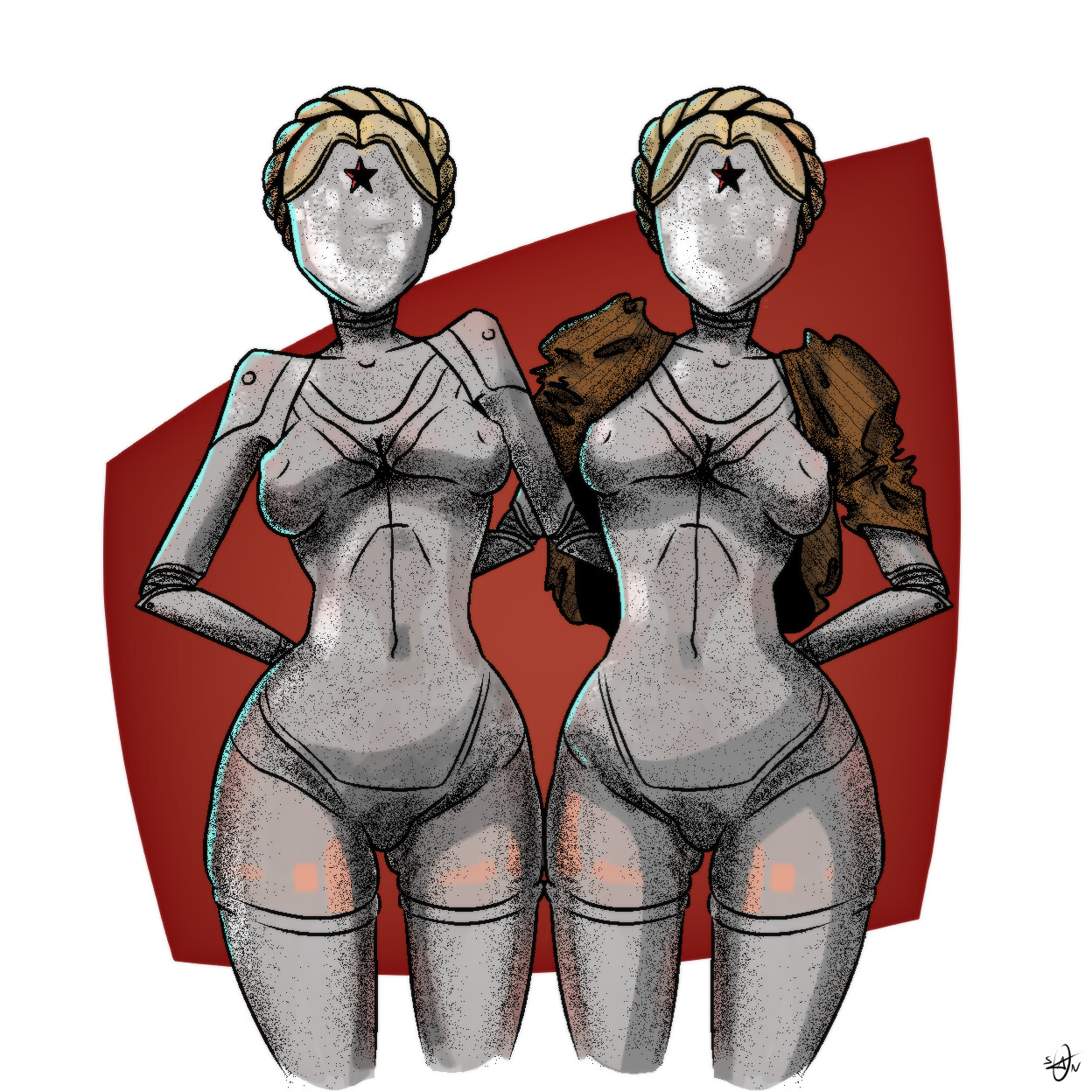 ArtStation - Deadly Twins