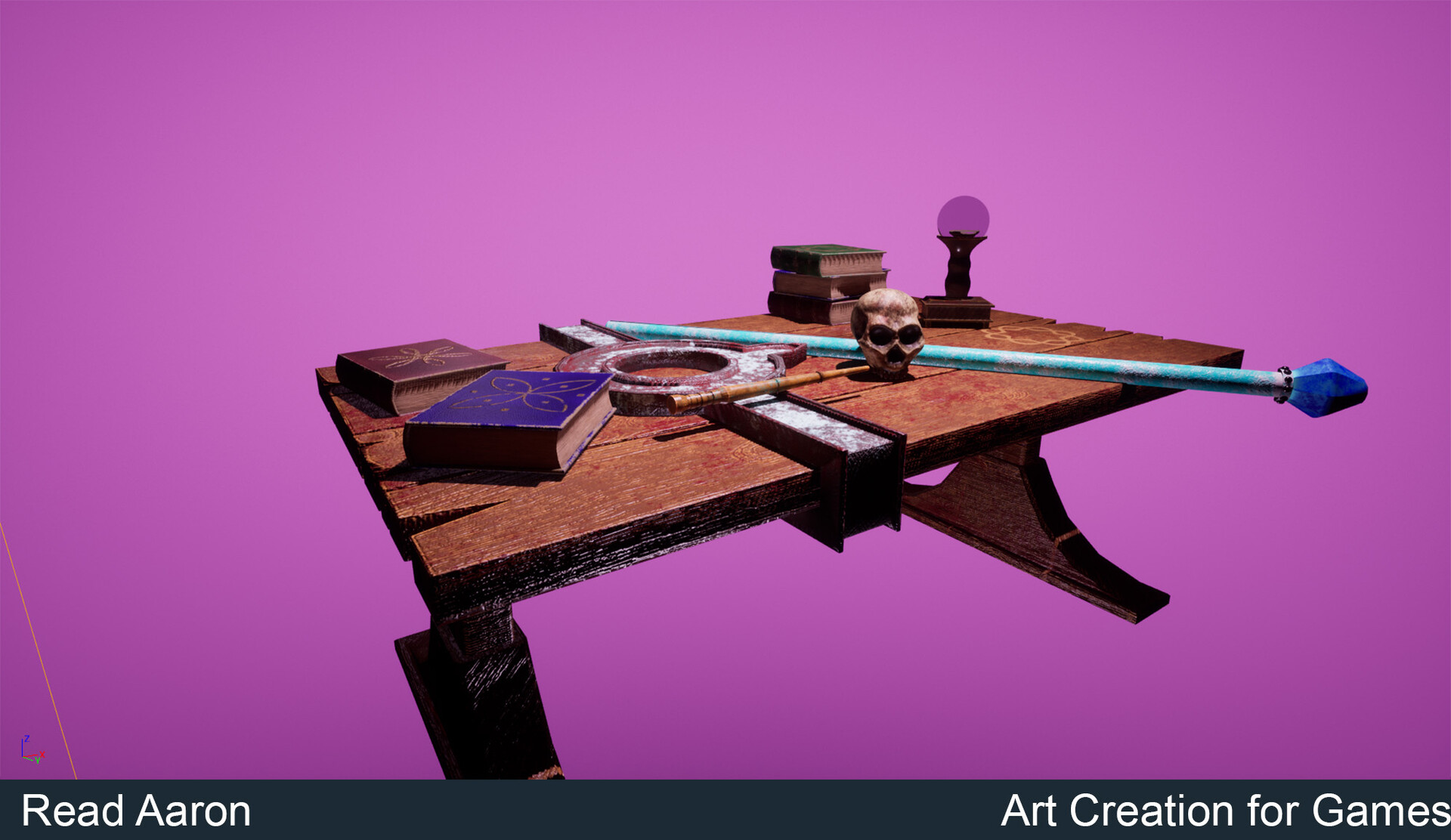 ArtStation - Wizard Table Show Case