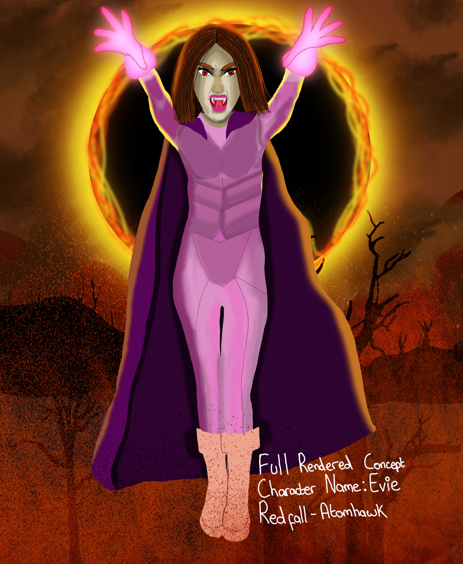 ArtStation - Redfall Character Concept - Evie