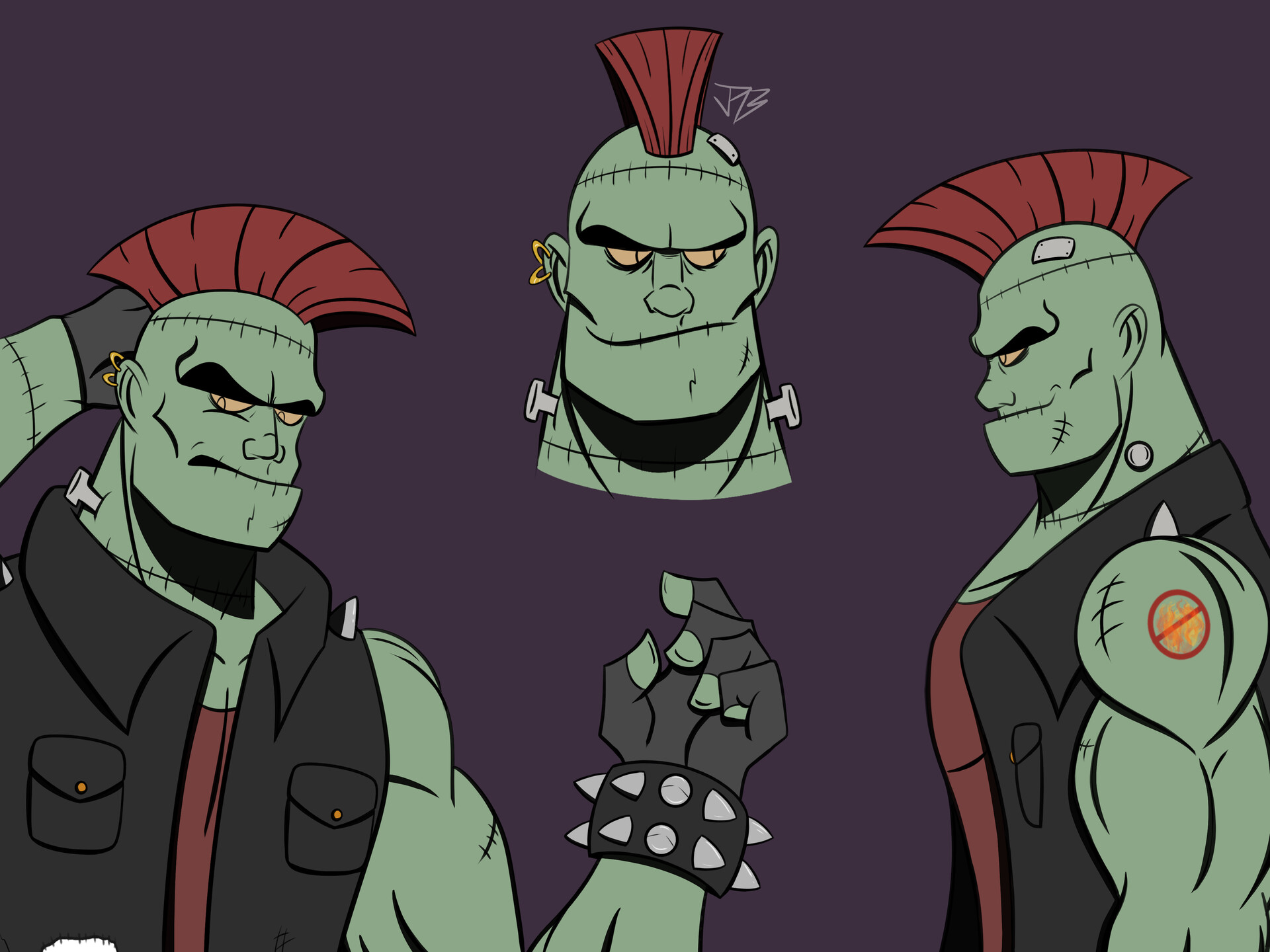 ArtStation - Punk Frankenstein 2