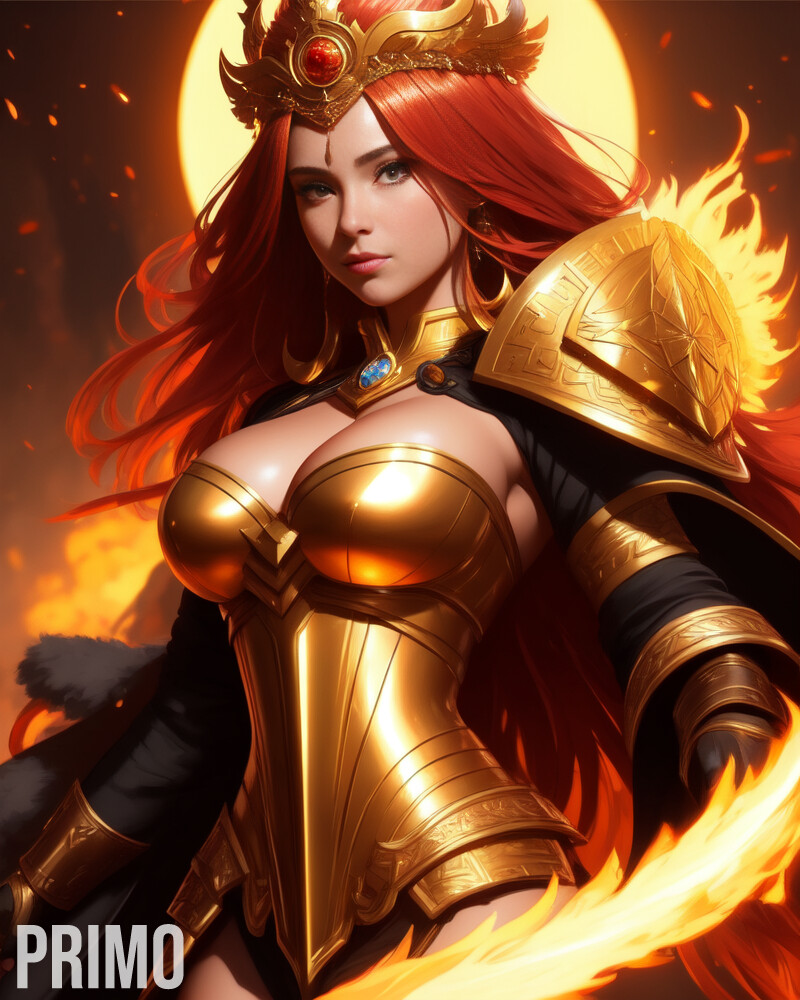 primo_aiart - Sun Goddess