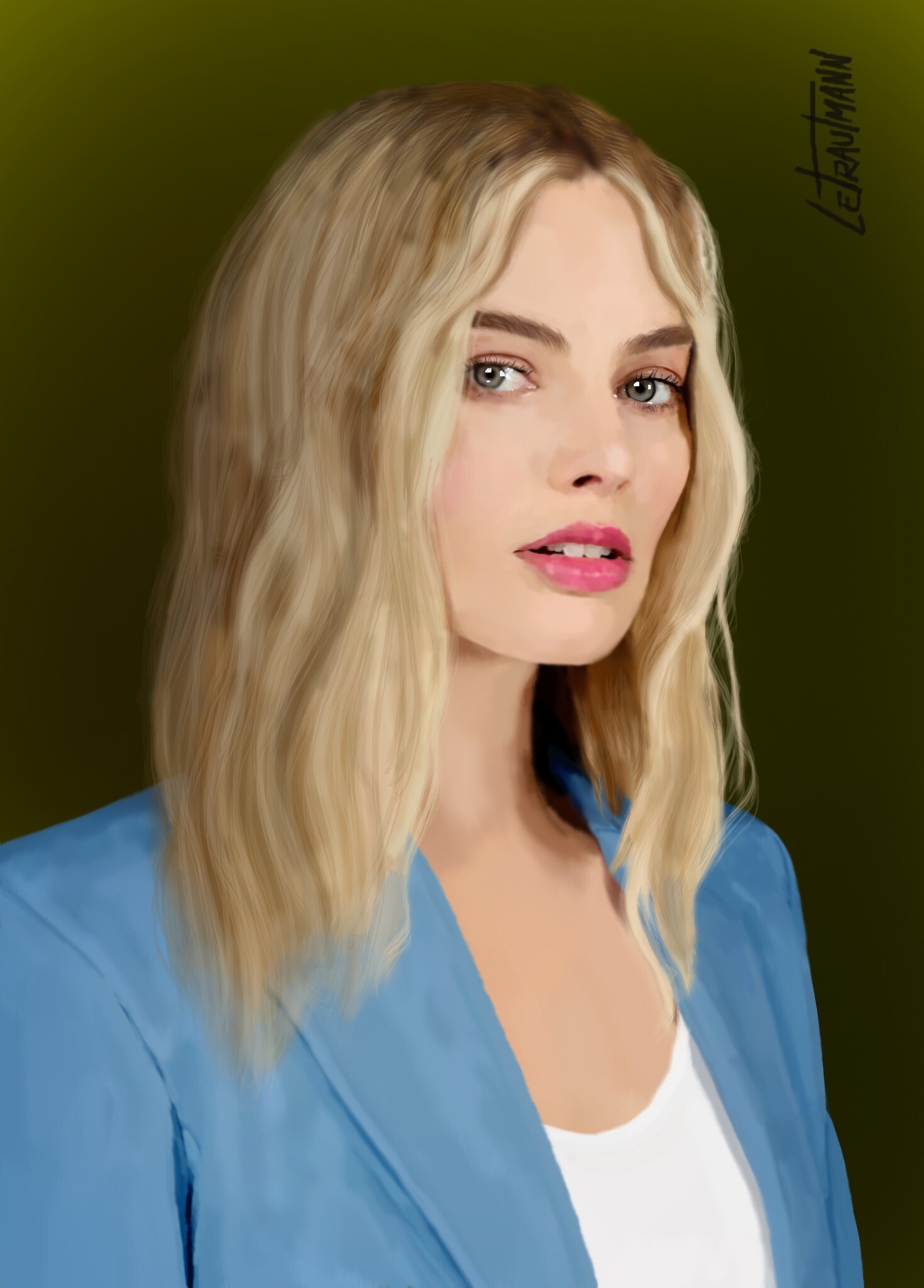 ArtStation - Margot Robbie como Dra. Karla Sofen/Rocha Lunar