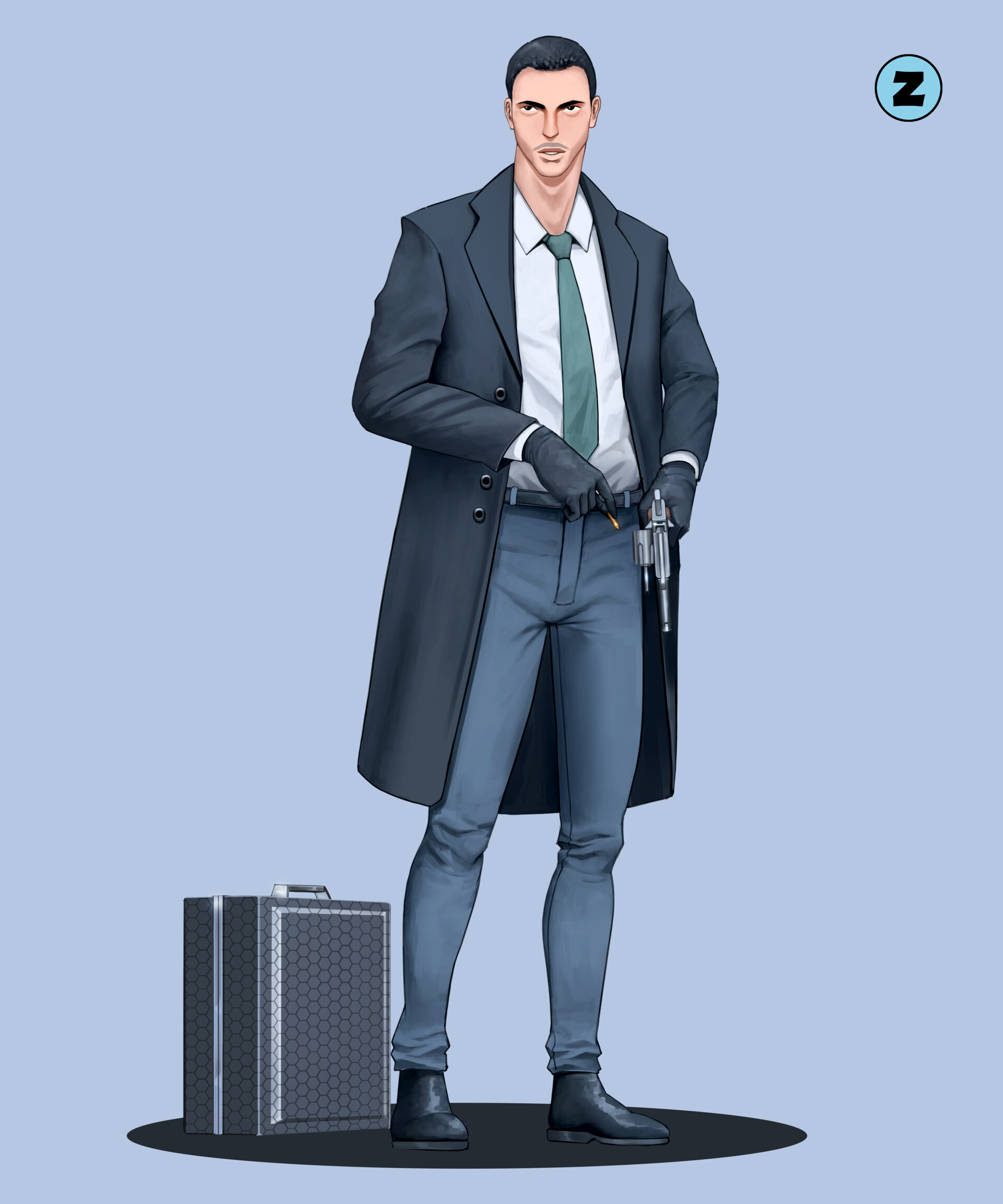 ArtStation - Agent character