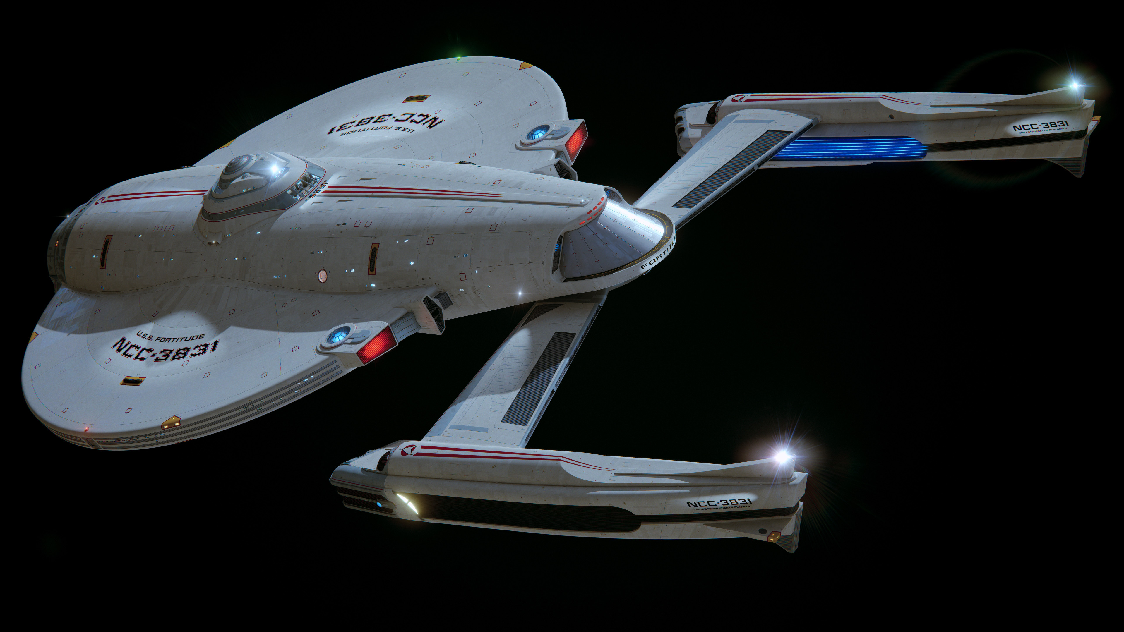 Howard Day - USS Fortitude cruising...