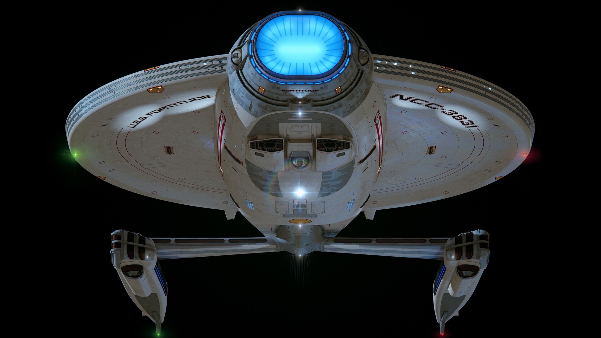 Howard Day - USS Fortitude cruising...