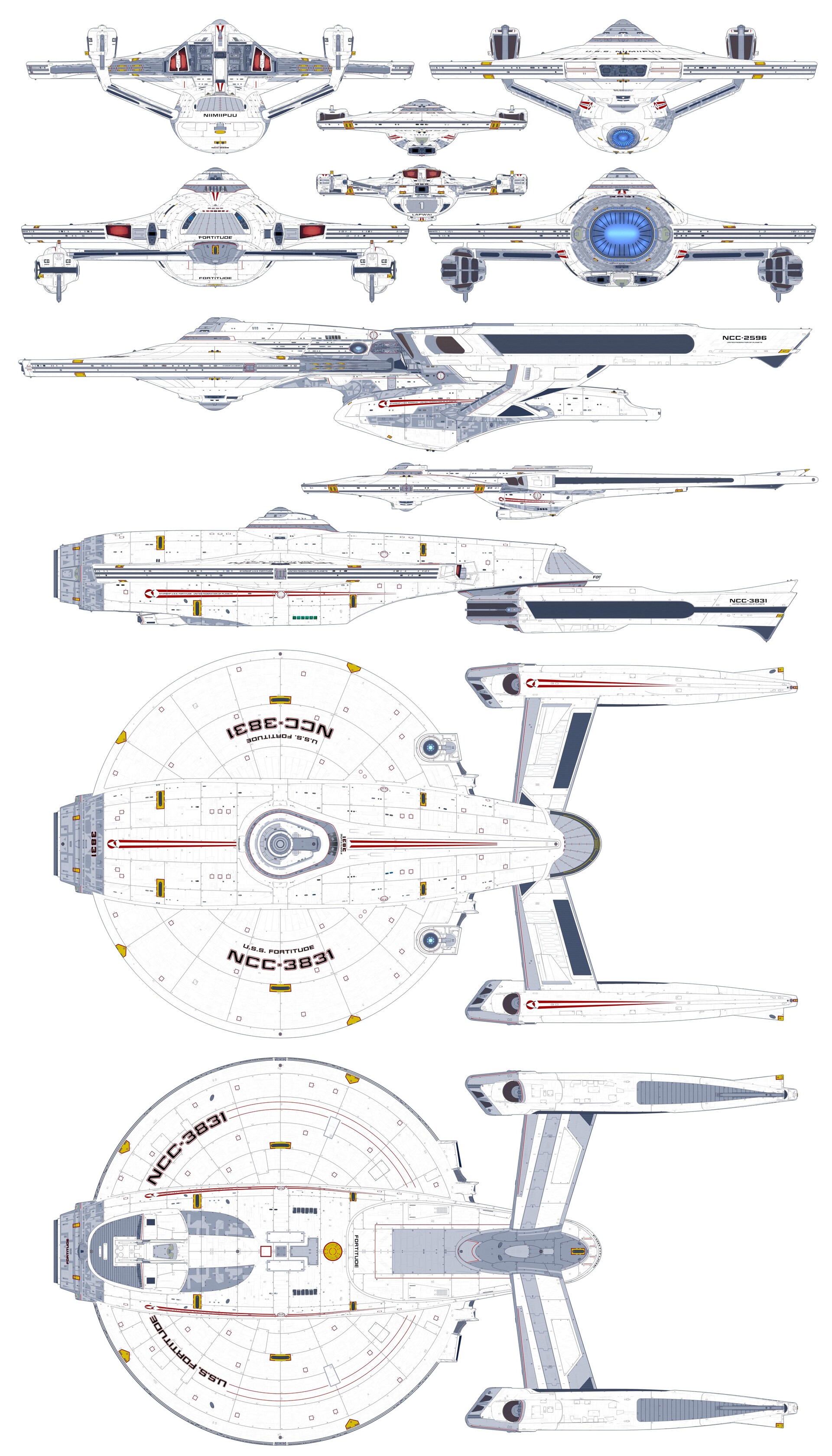 Howard Day - USS Fortitude cruising...