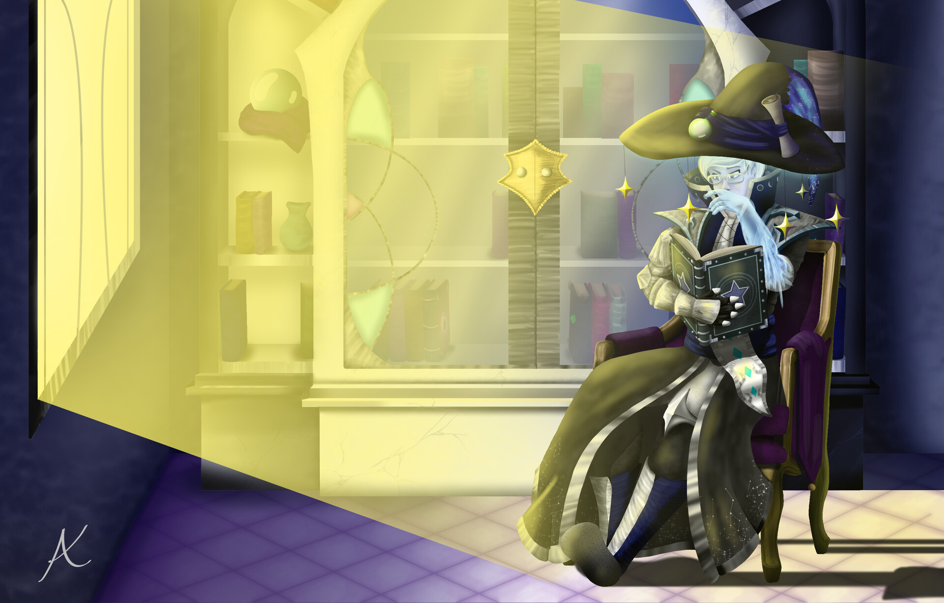 ArtStation - Reading