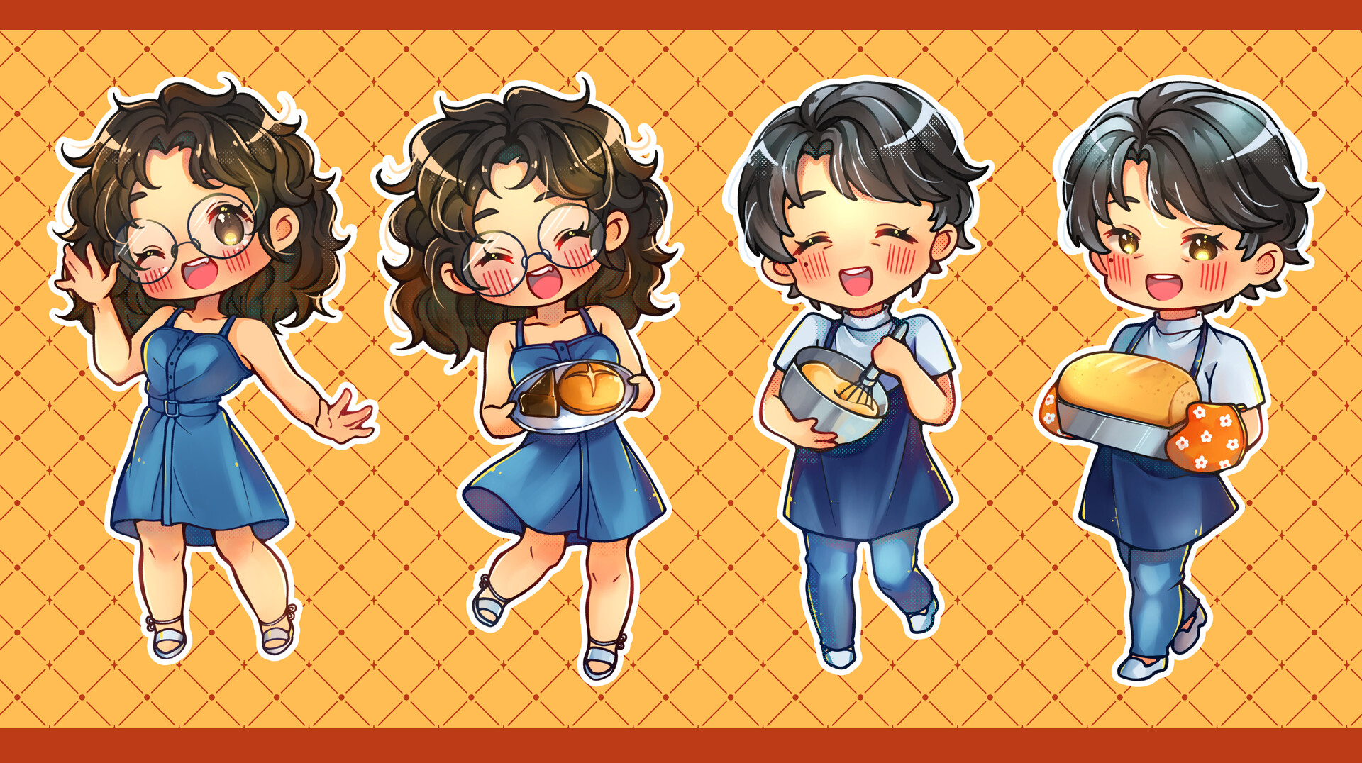 ArtStation - [commissioned] chibis