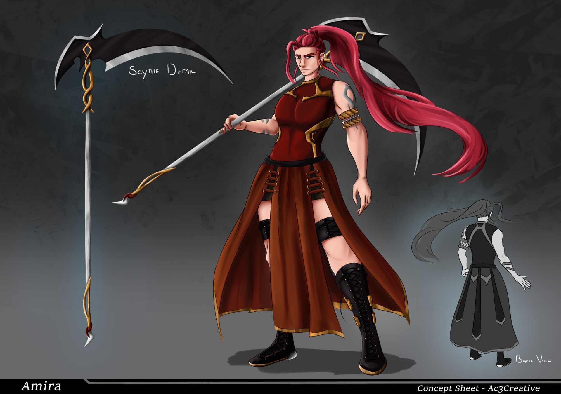 ArtStation - Amira - Concept Work