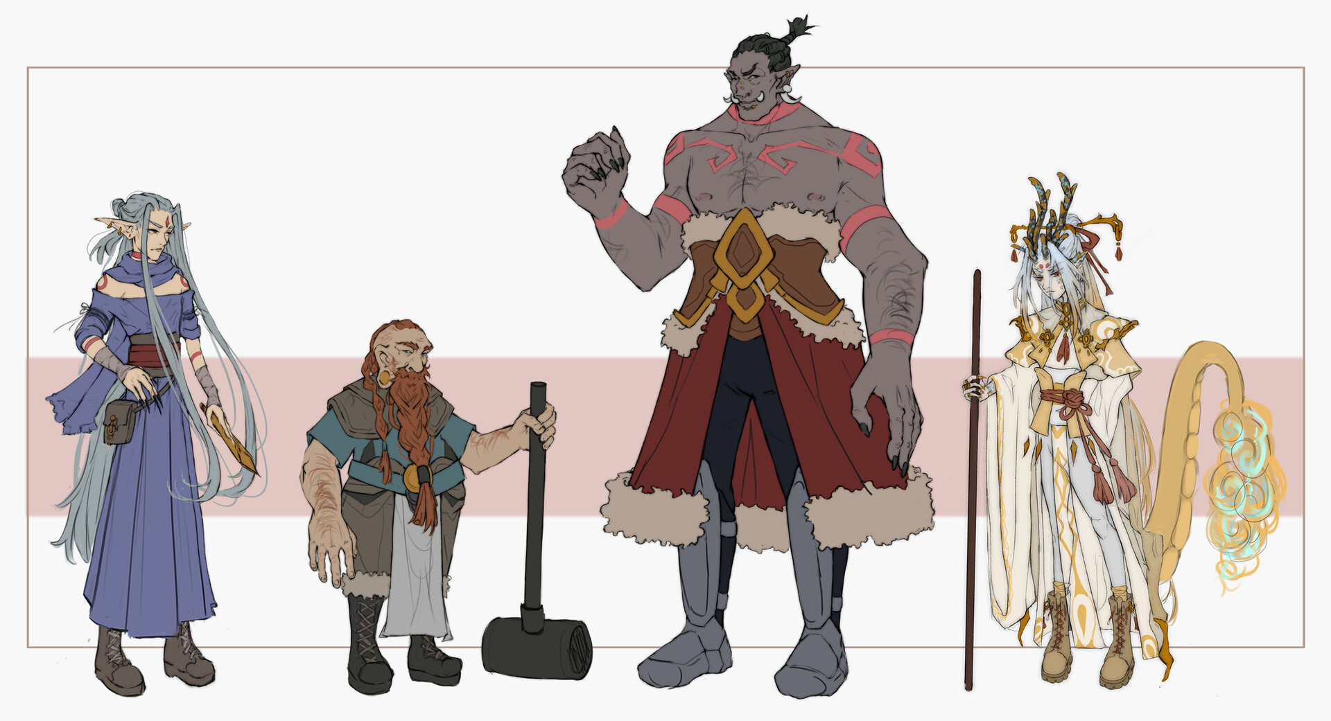 ArtStation - Character designs