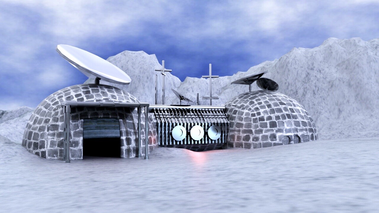 ArtStation - Space Iglu