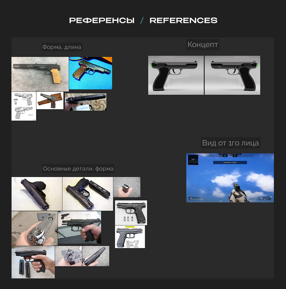 Igor Malyshev - Strekoza. Game ready Pistol