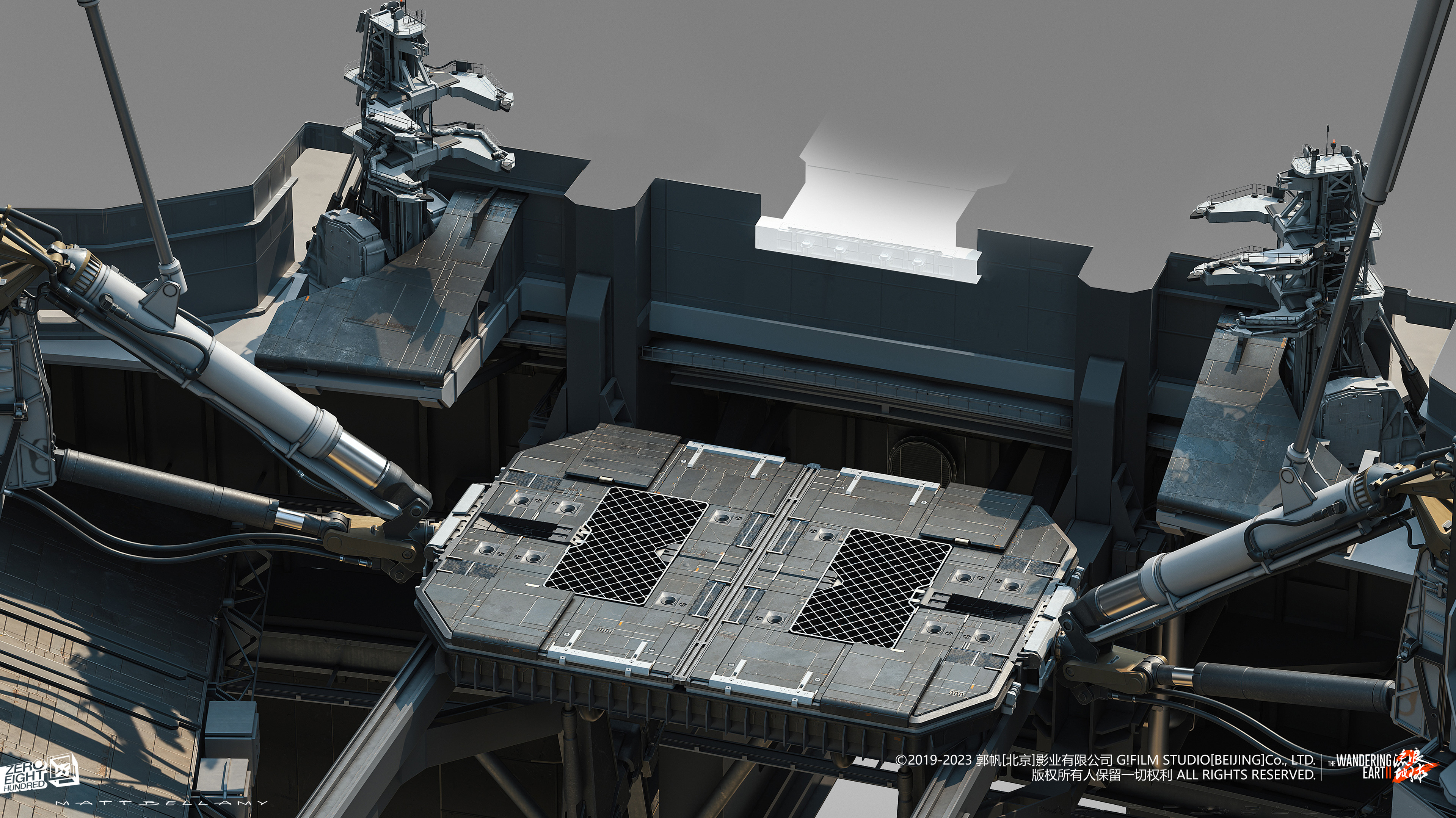 Matthew Bellamy - The Wandering Earth 2 - Space Elevator Details