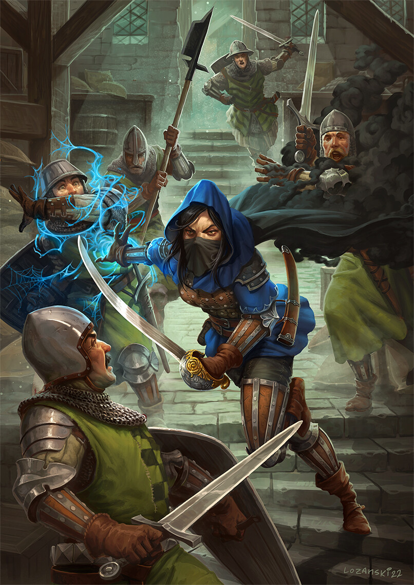 ArtStation - Thief escape