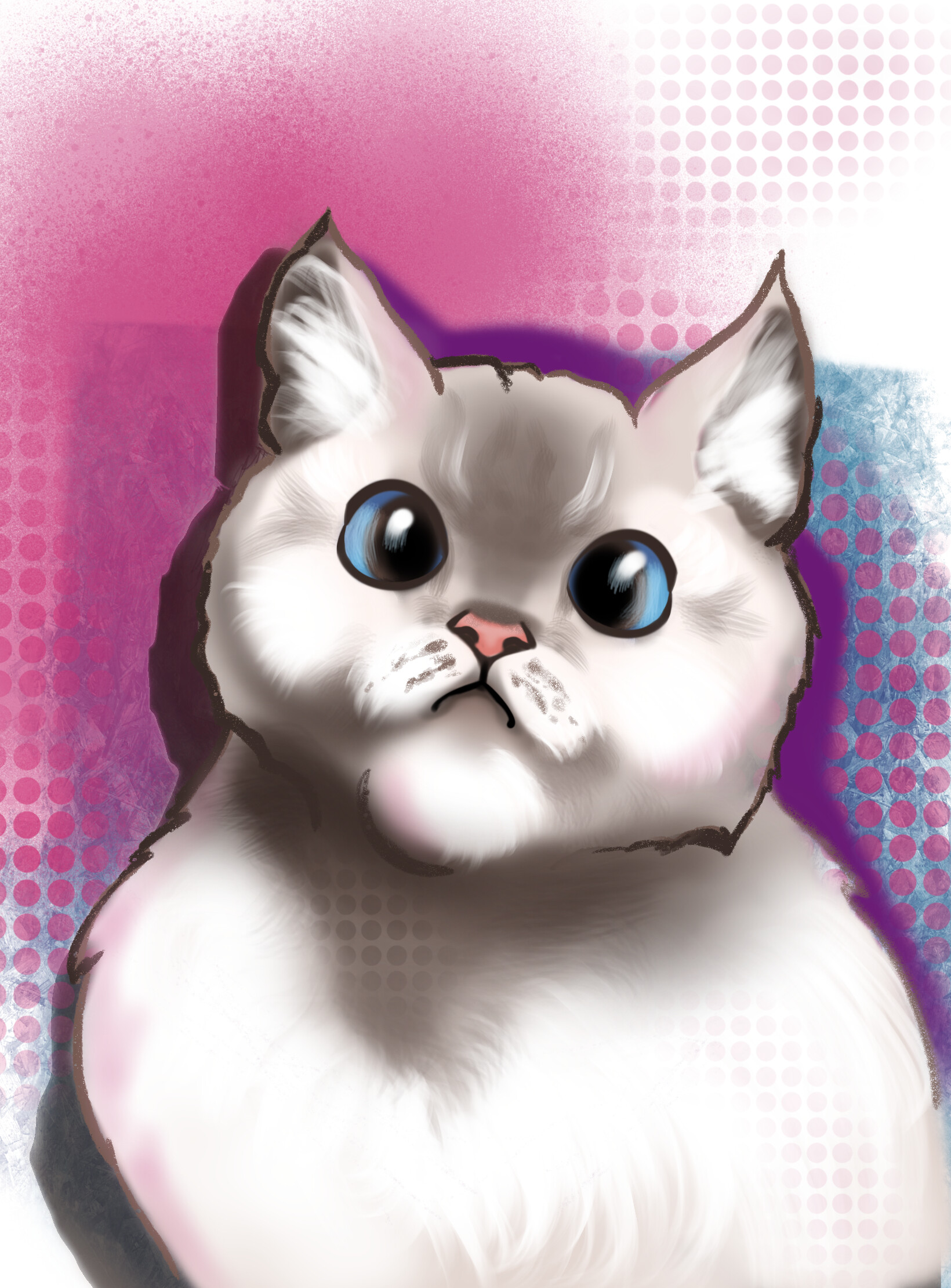 ArtStation - Meme cat