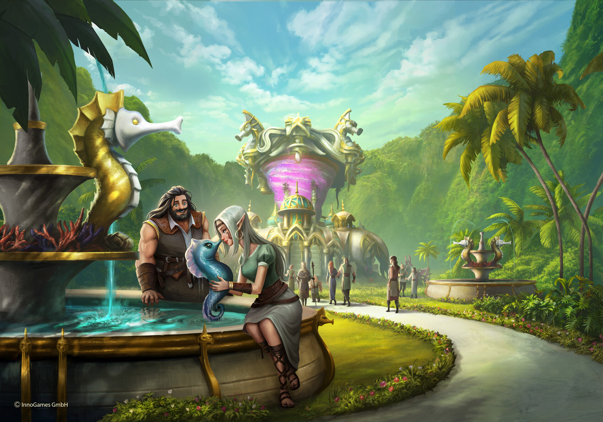 ArtStation - Elvenar-Marketing Art