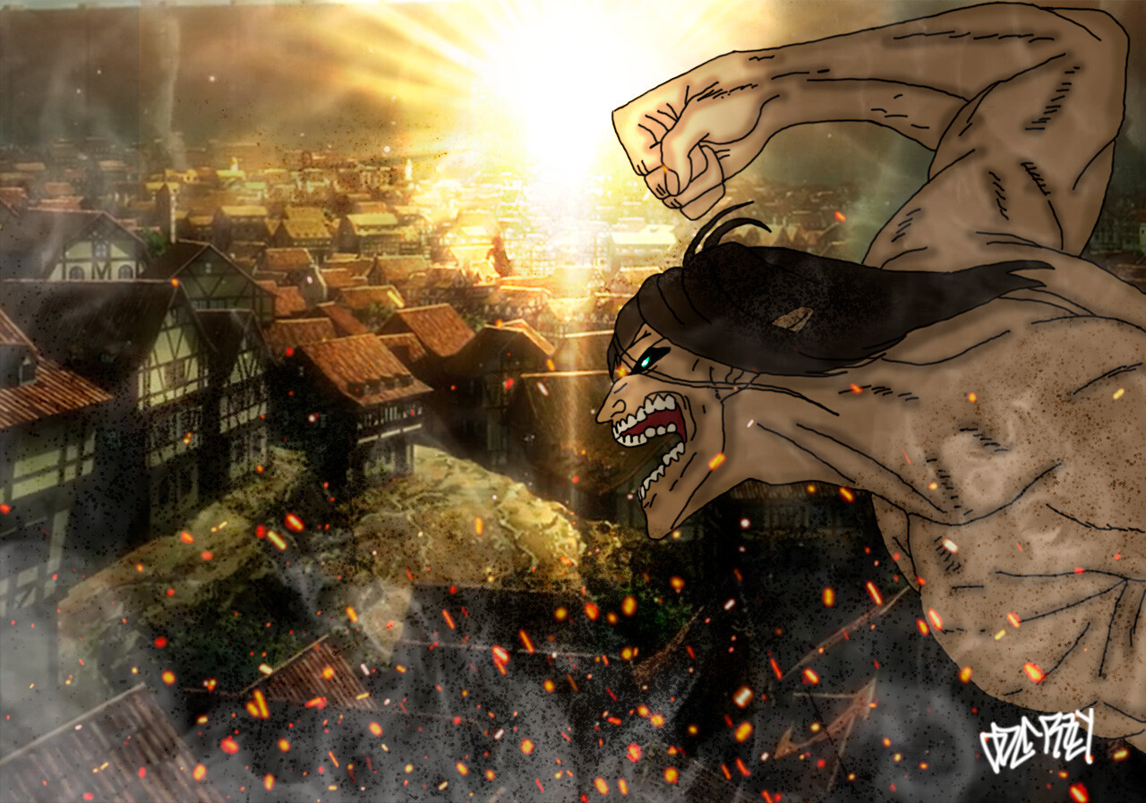 ArtStation - SNK Collection Vol.1. The Attack Titan.