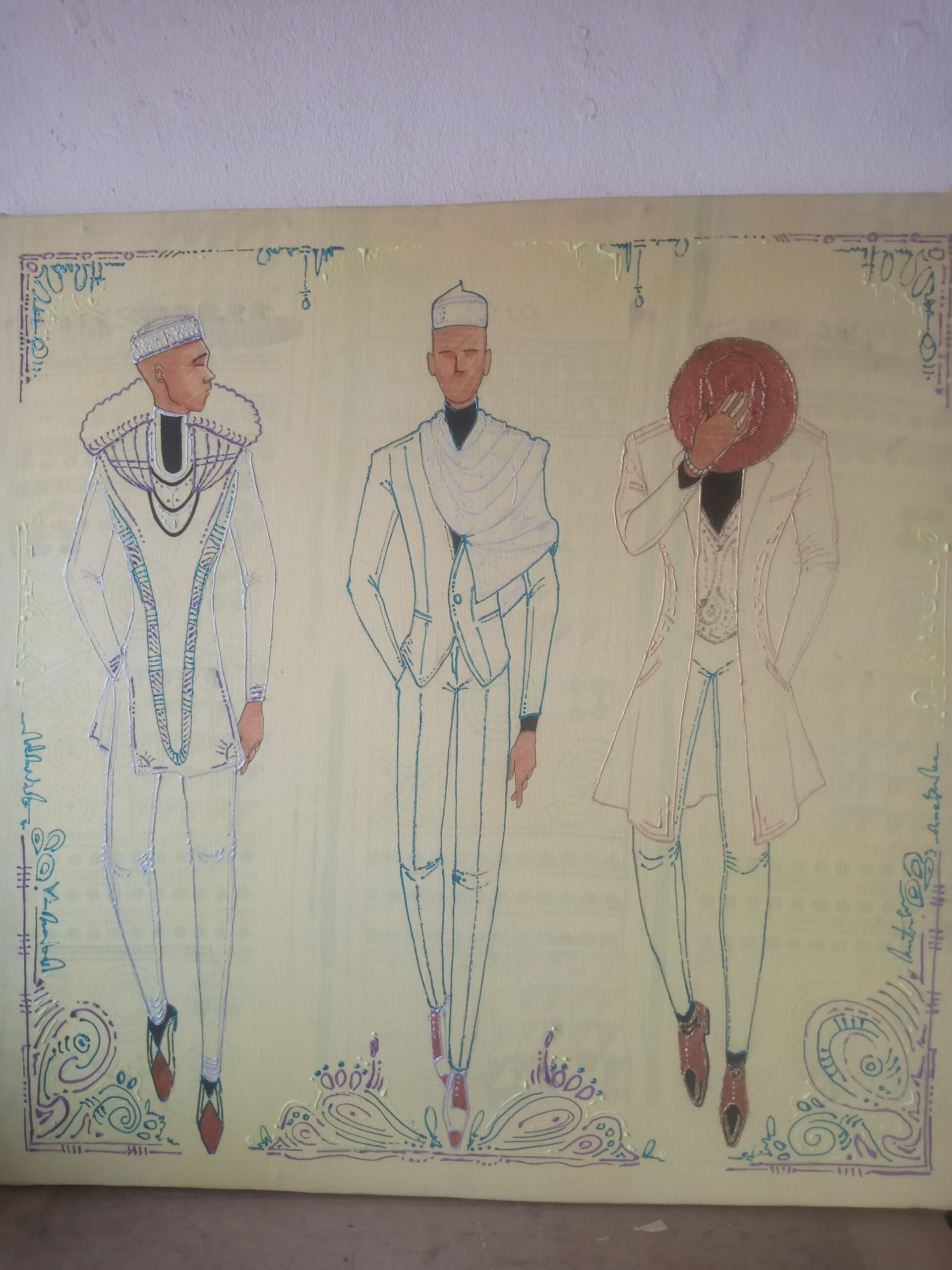 ArtStation - The Three Musketeers (African adaption)