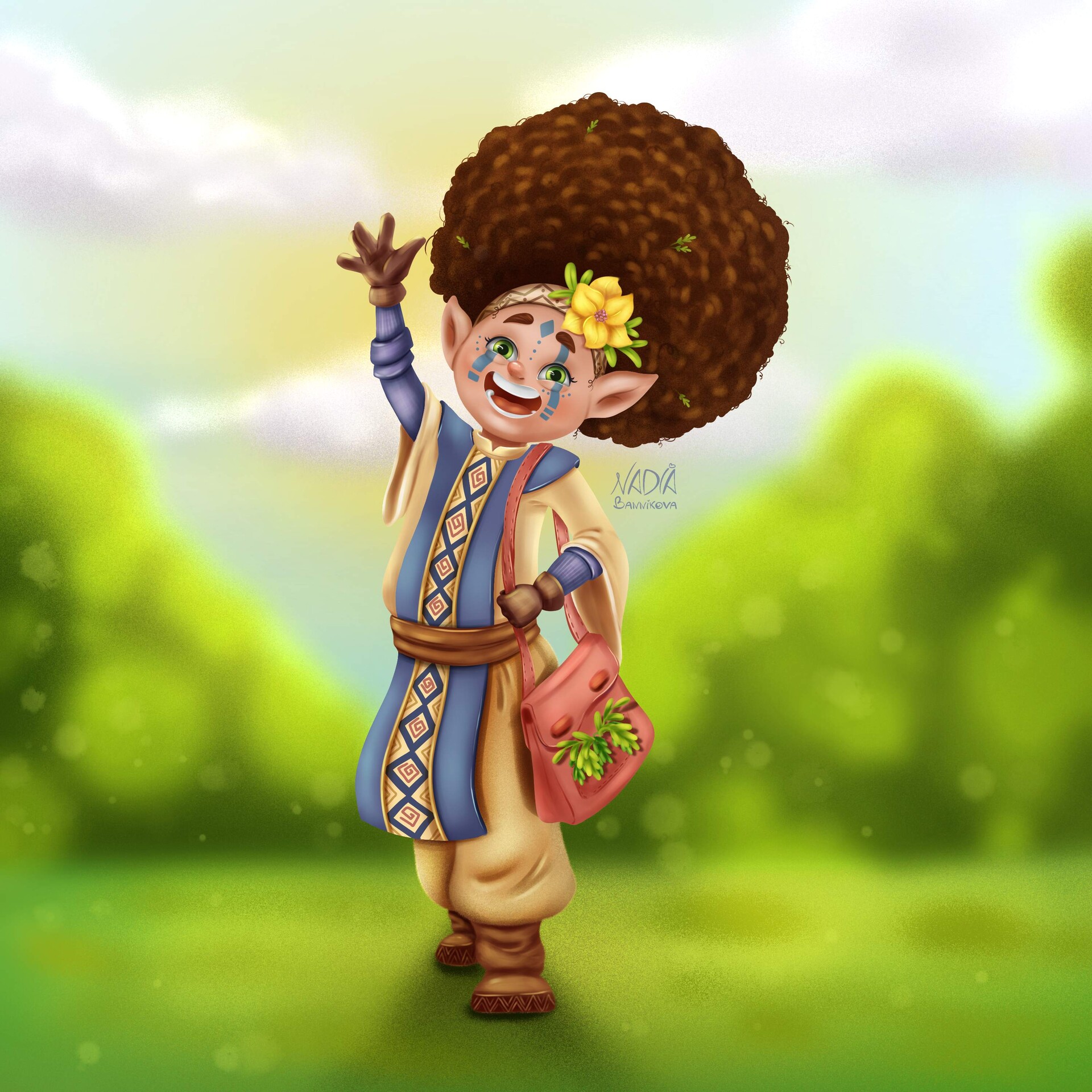 ArtStation - Mia. A mysterious adventure