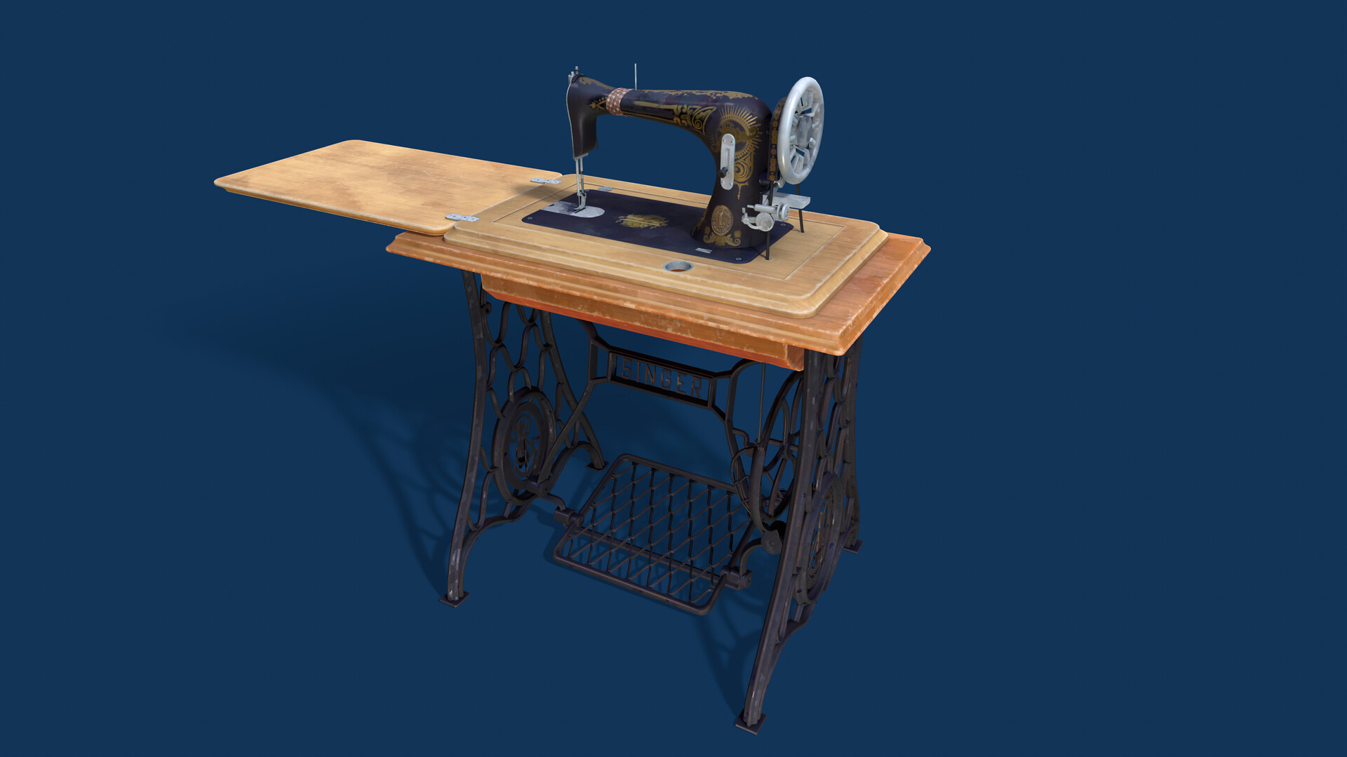 ArtStation - Sewing machine Singer