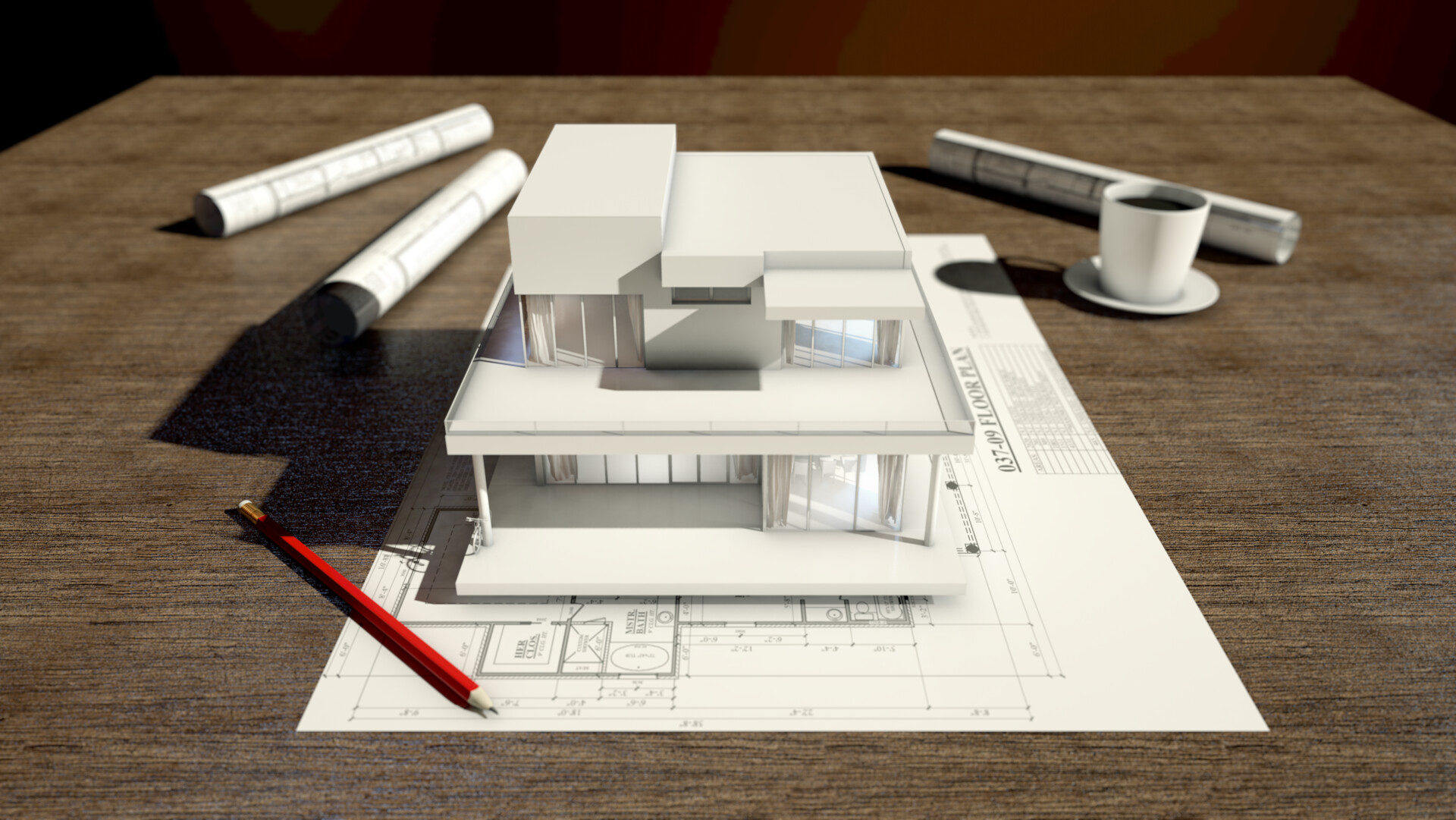 3D Effect - House Design