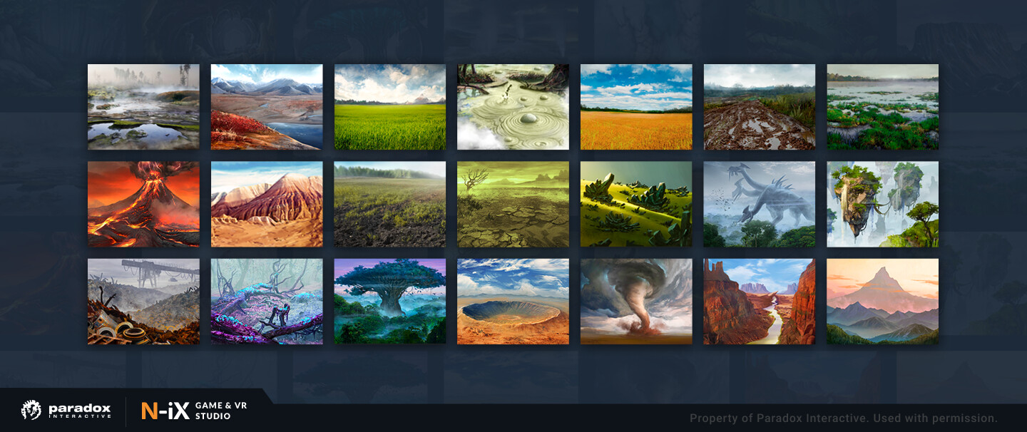 N-iX Game & VR Studio - Stellaris: Ancient relics DLC (Icons compilation)