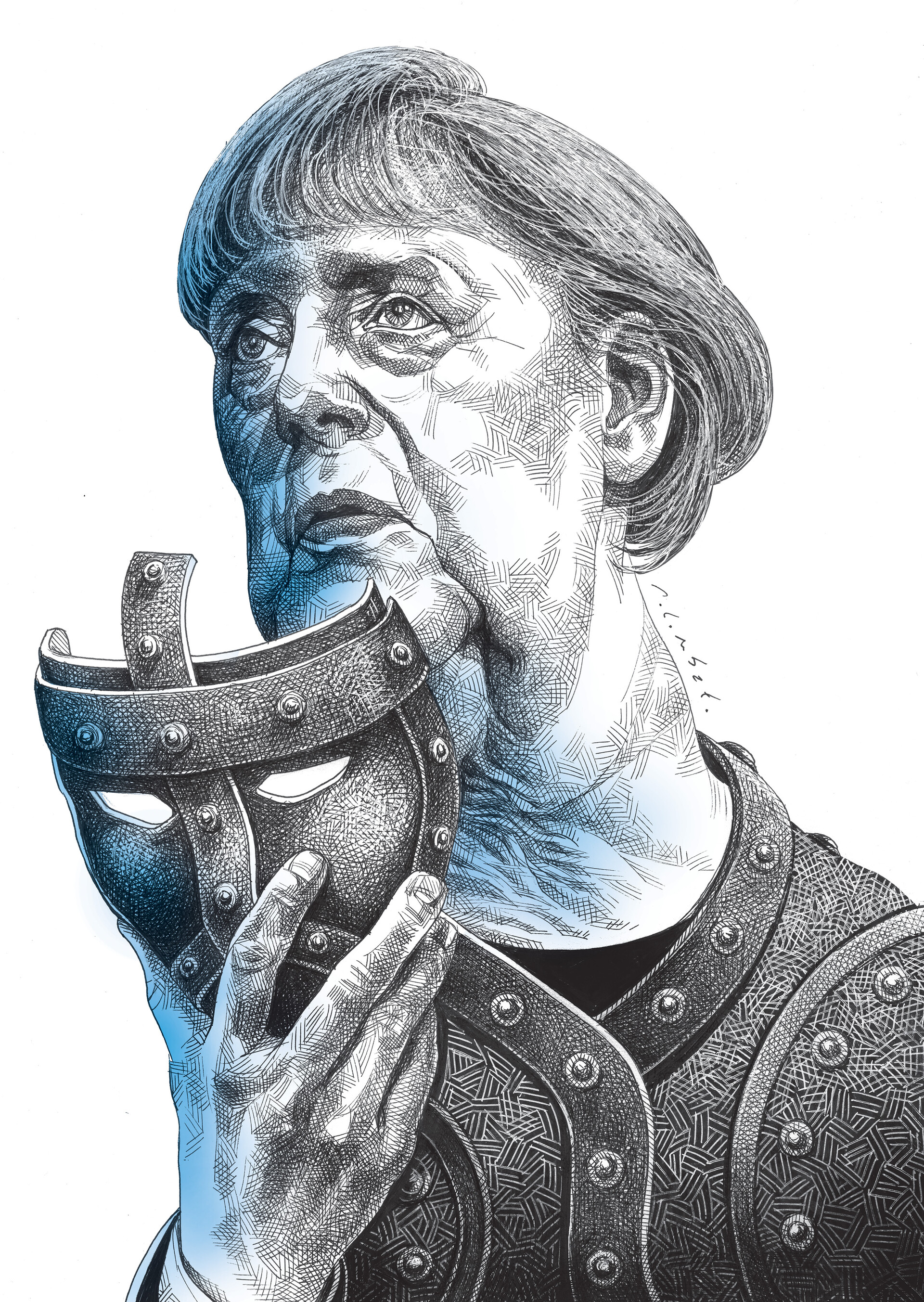 ArtStation - Angela Merkel, la mujer de hierro, deja el poder.