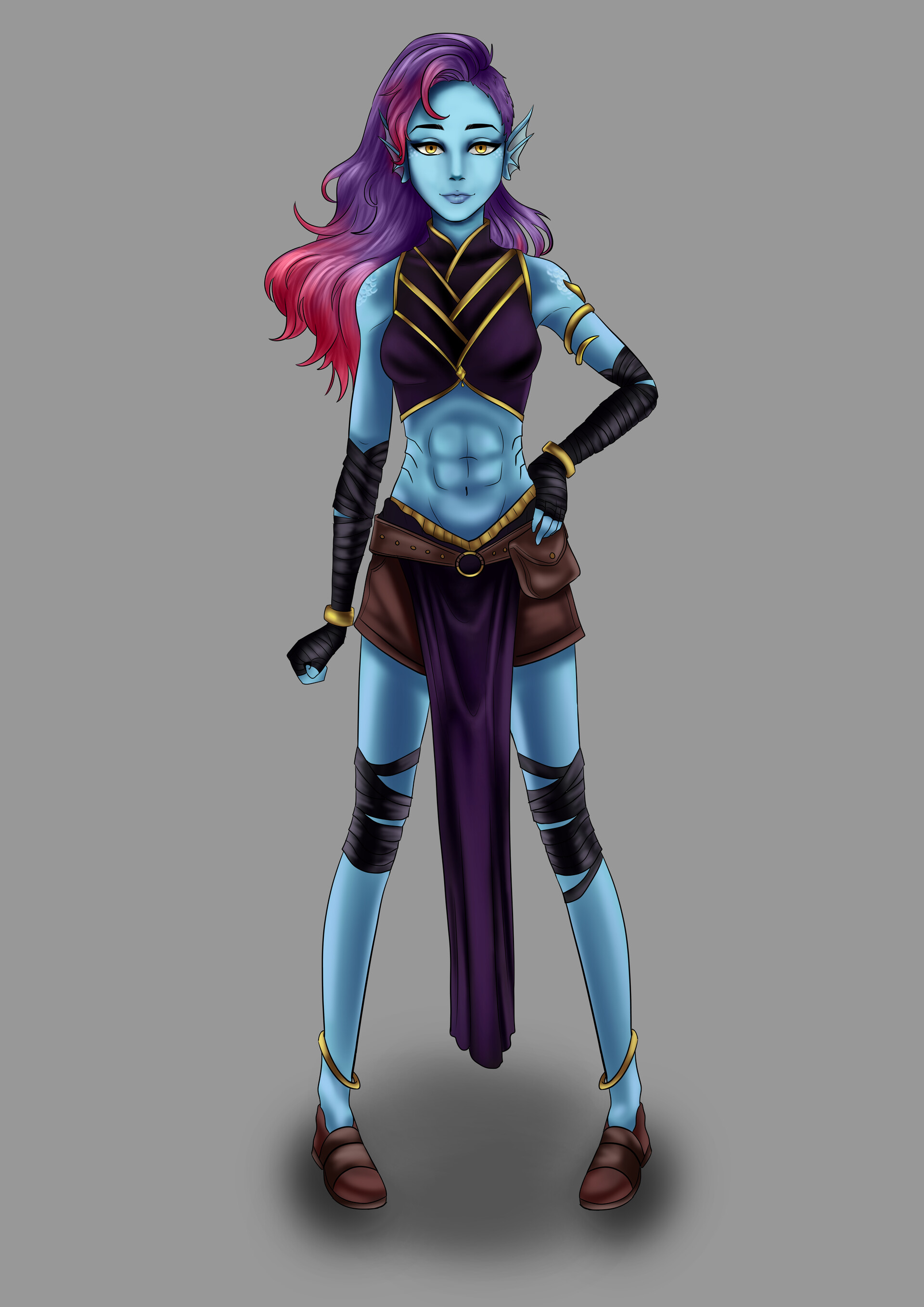 ArtStation - DND Commission | Triton Fighter