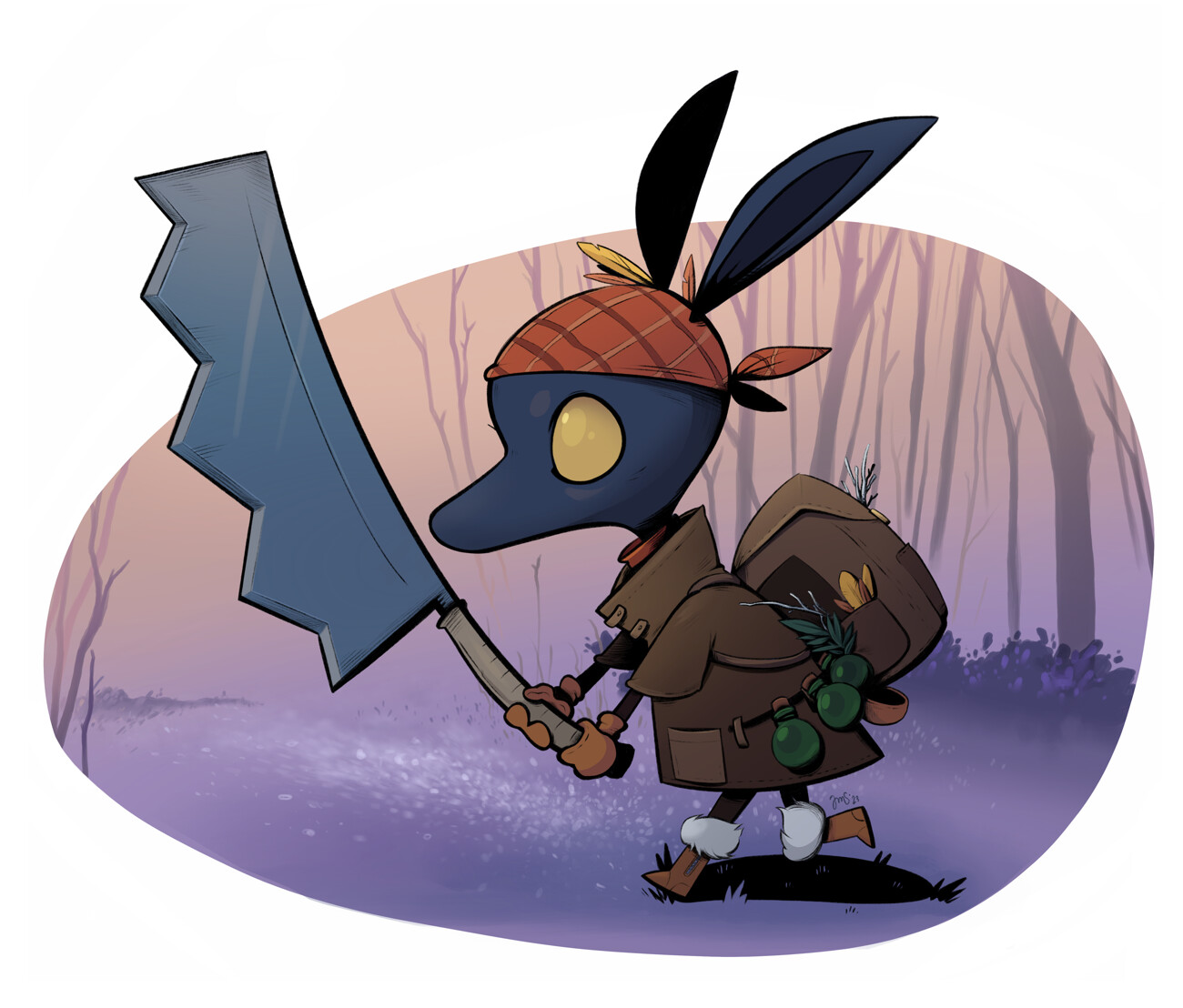 ArtStation - Lil Fella on a Quest