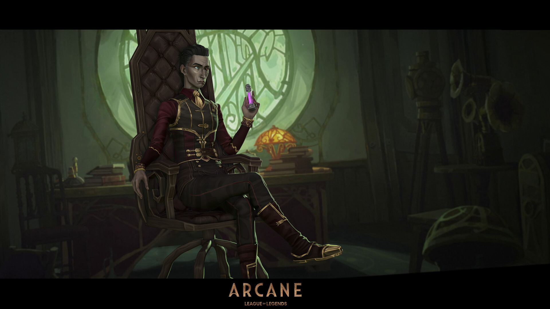 Darina Yevstihnieieva - ARCANE - Silco FanArt