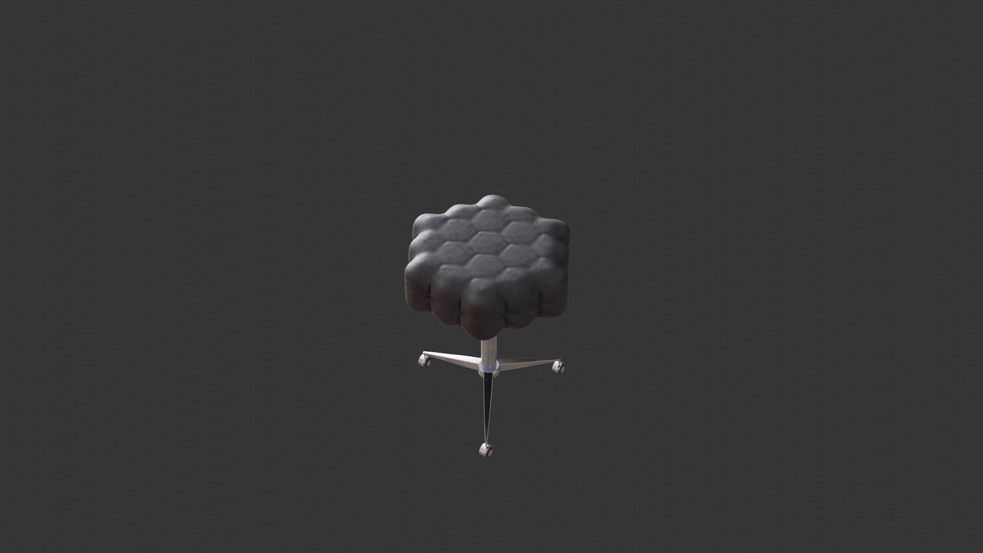 ArtStation - Stool with wheels