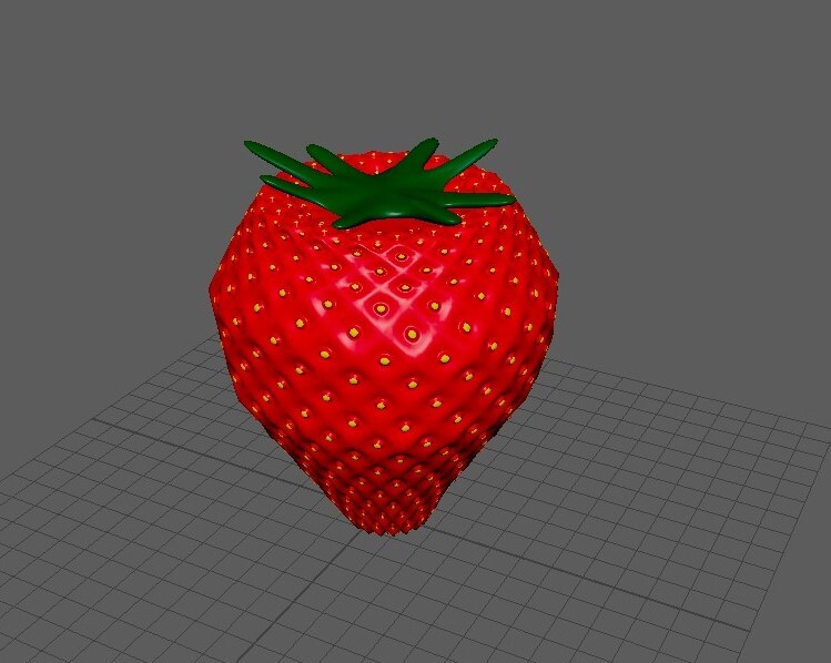 ArtStation - Strawberry 3D