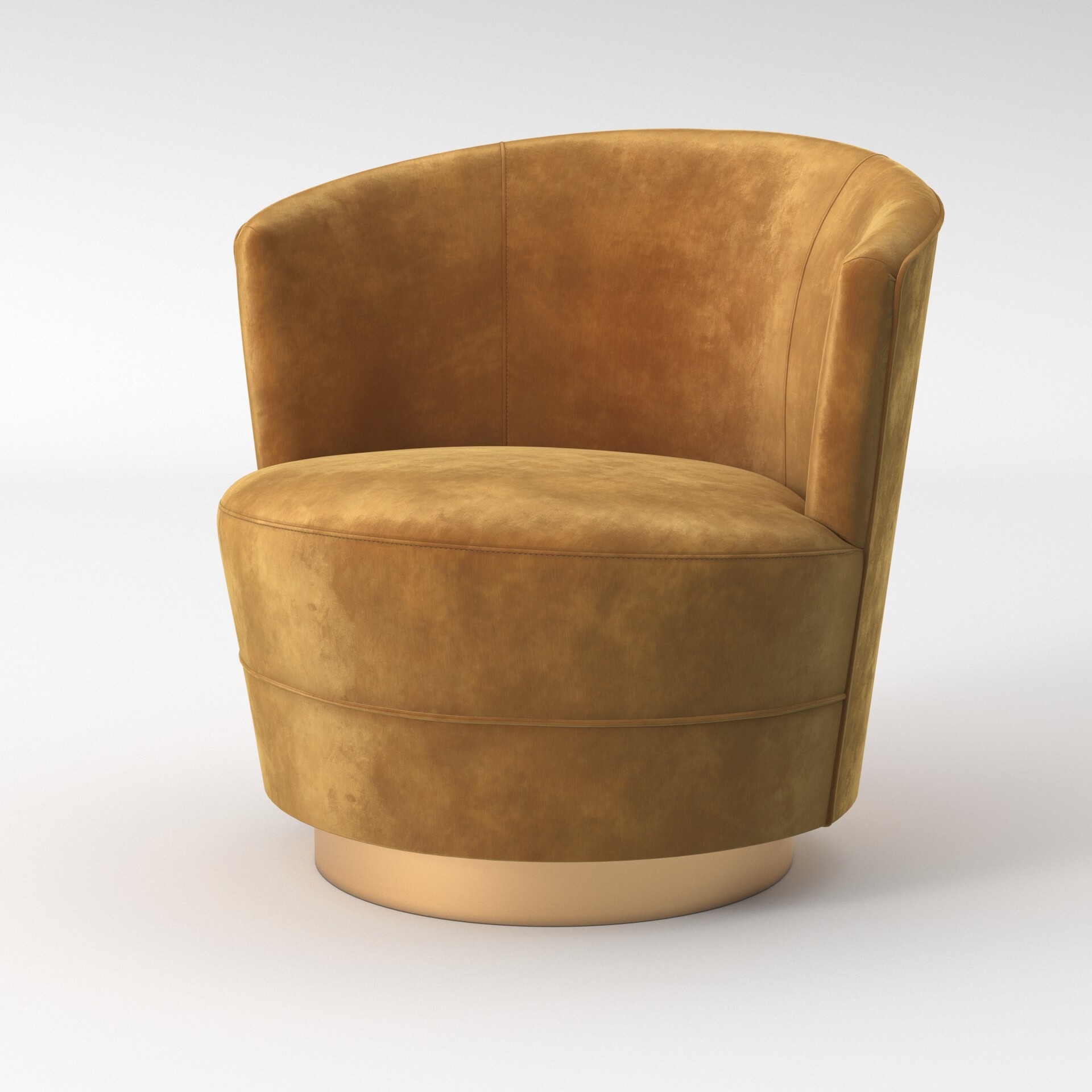 ArtStation - Velvet Accent Chair