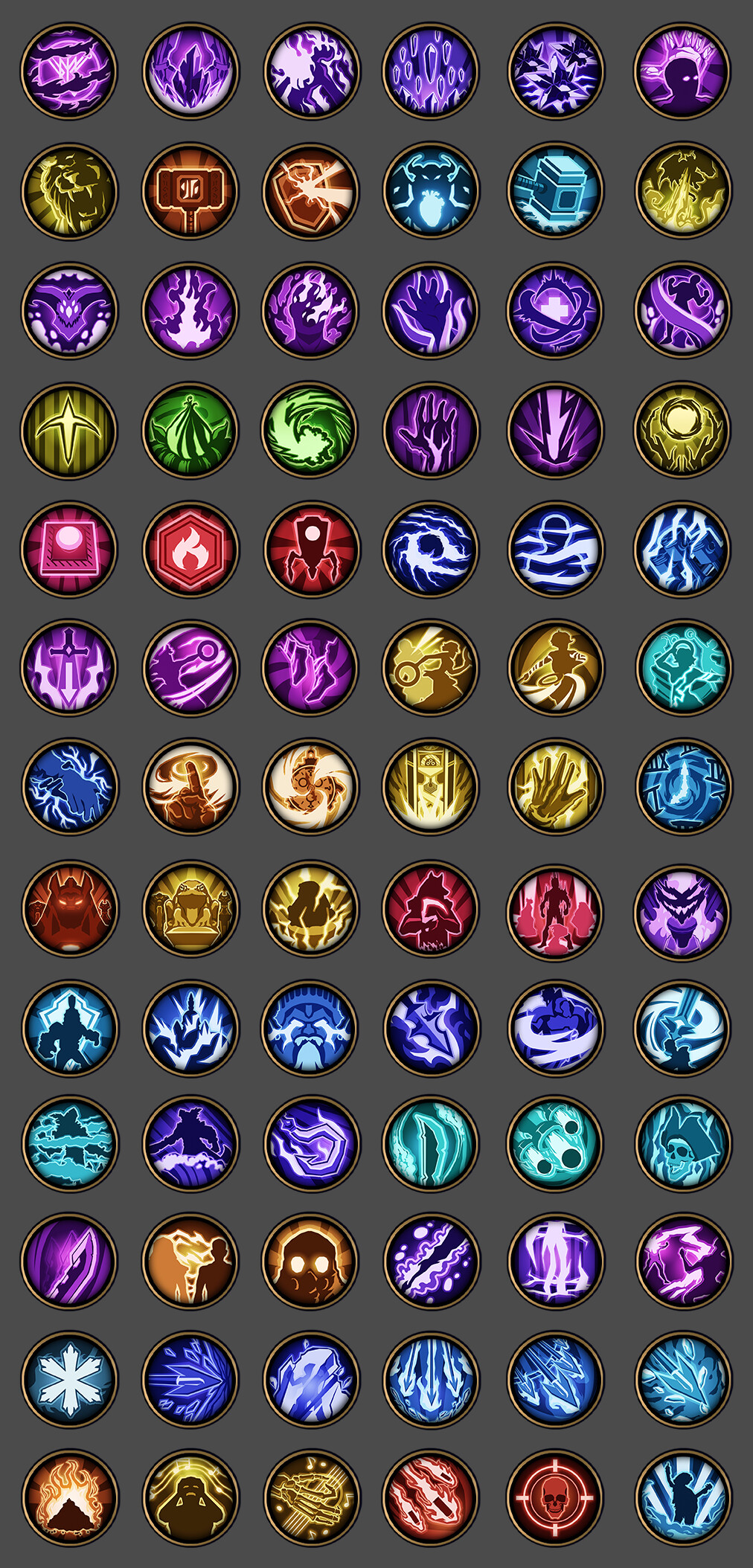 ArtStation - Skill icons