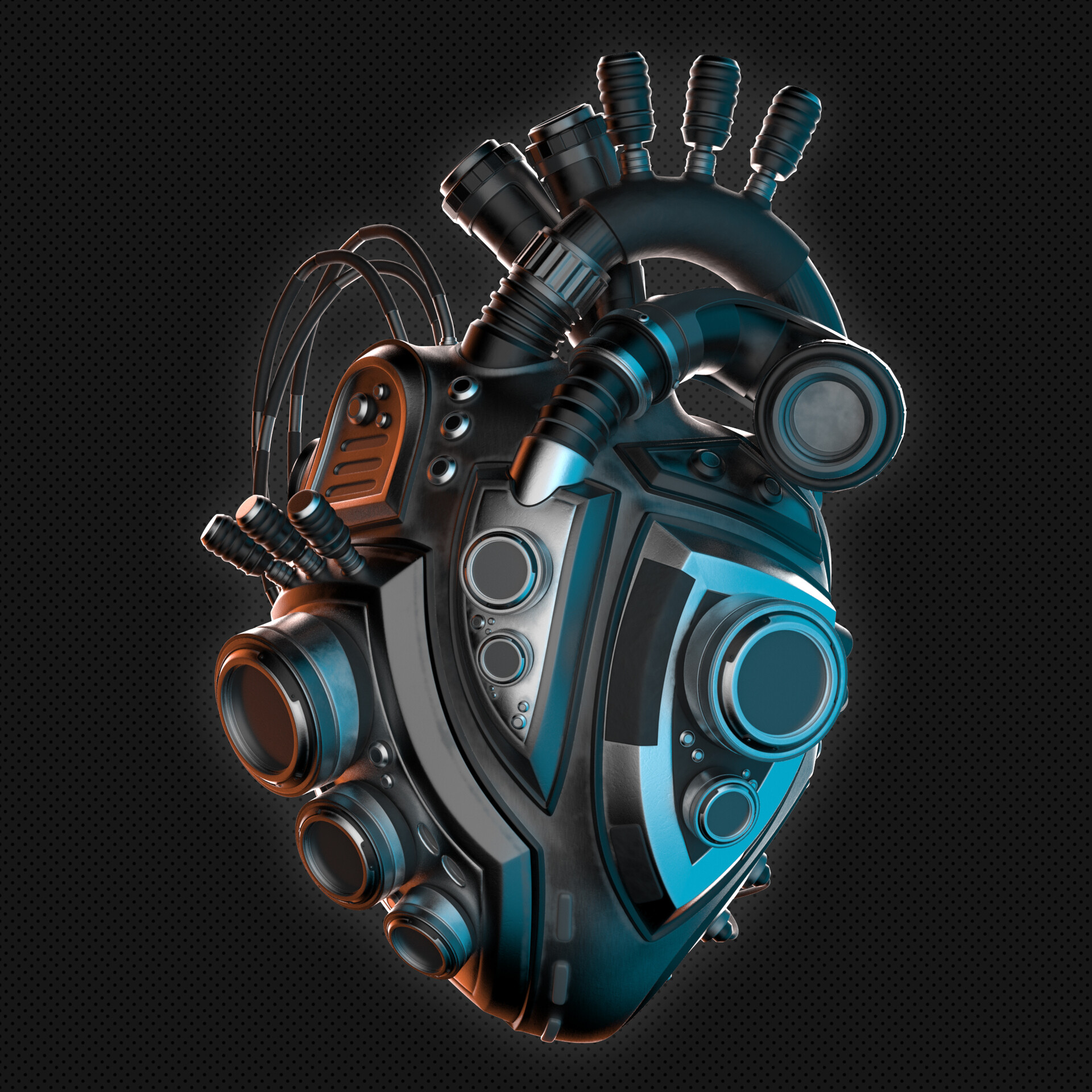 ArtStation - Mechanical Heart