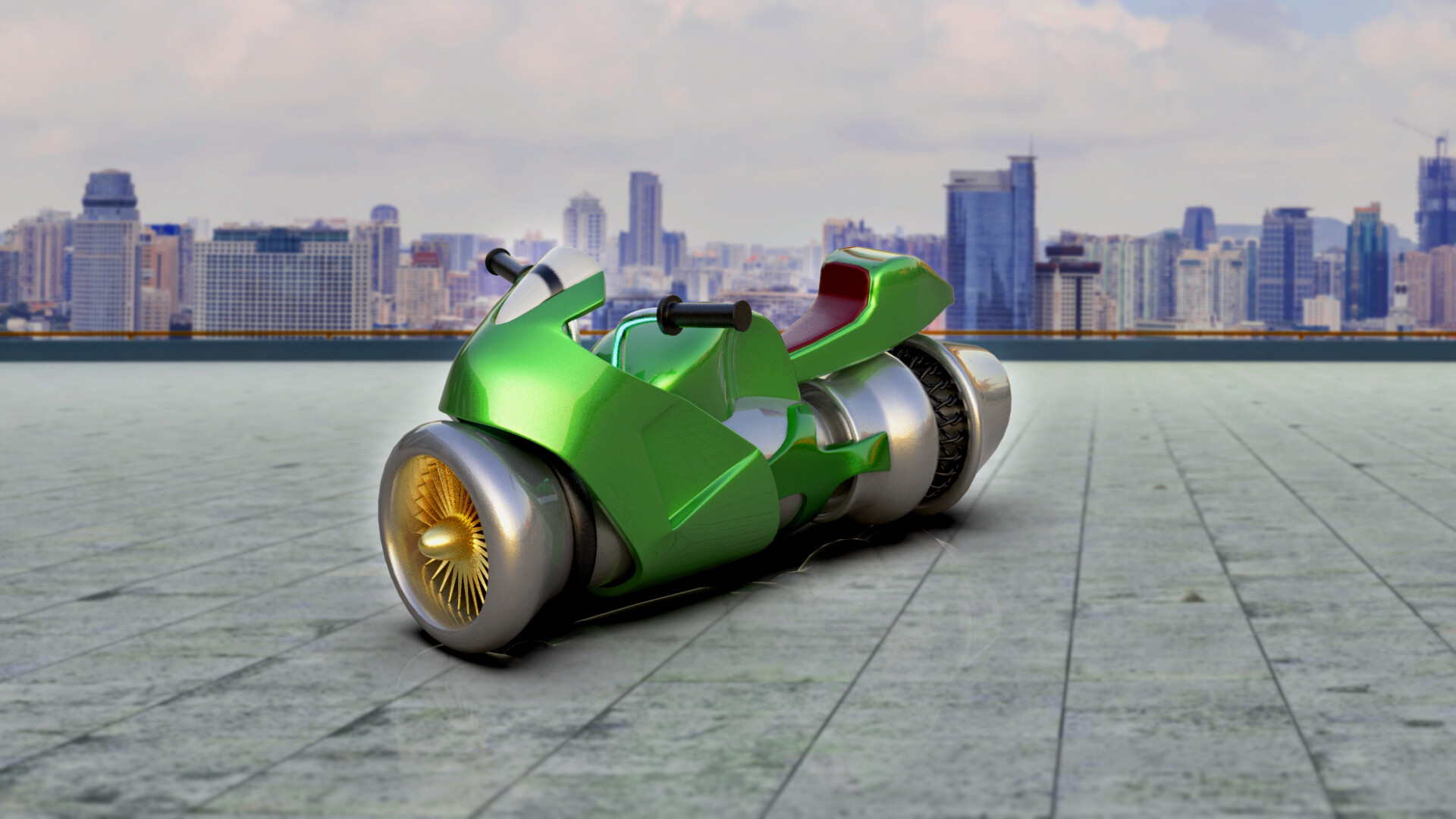 ArtStation - Jet Bike