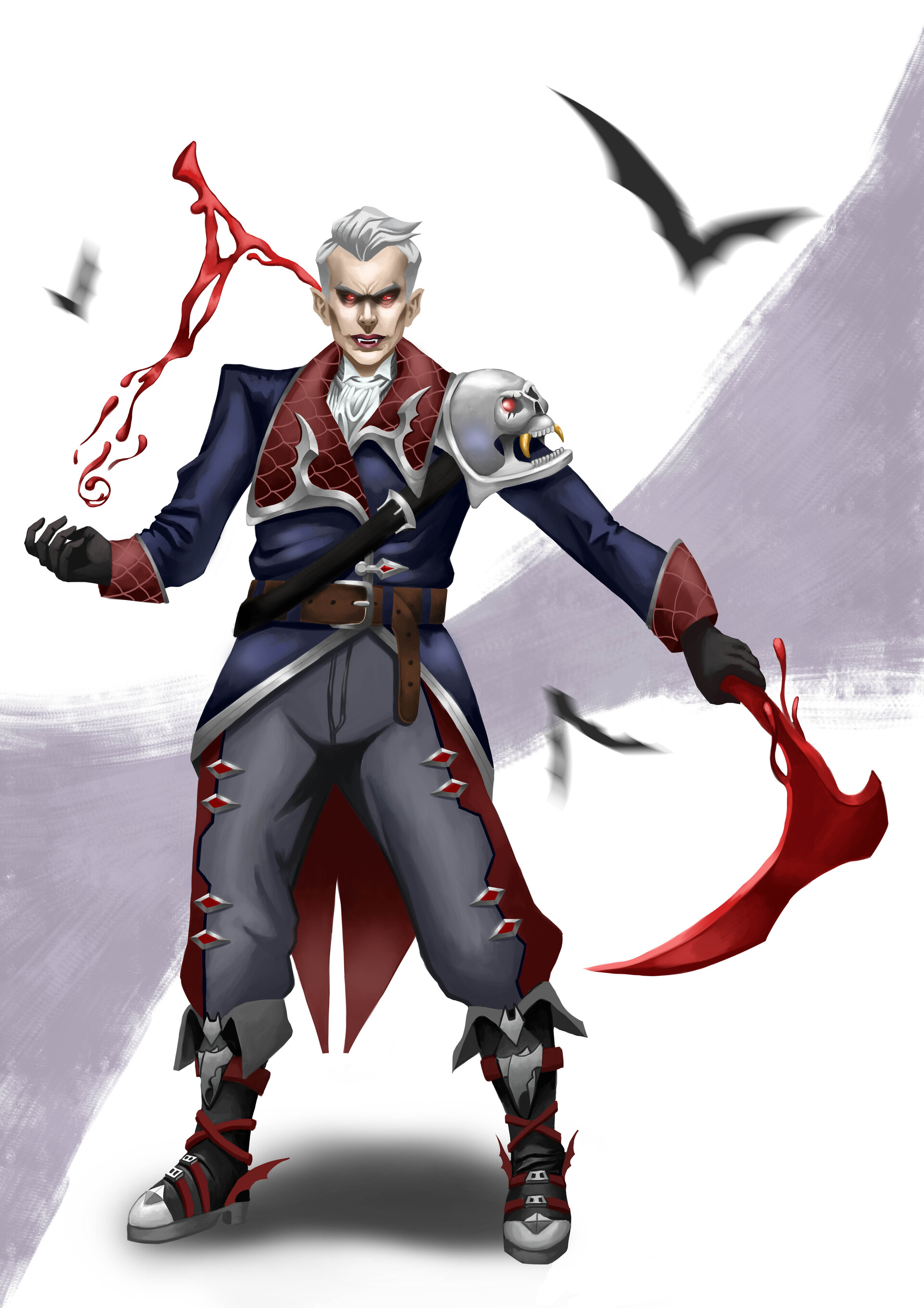 ArtStation - Blood Shaper - Character Concept