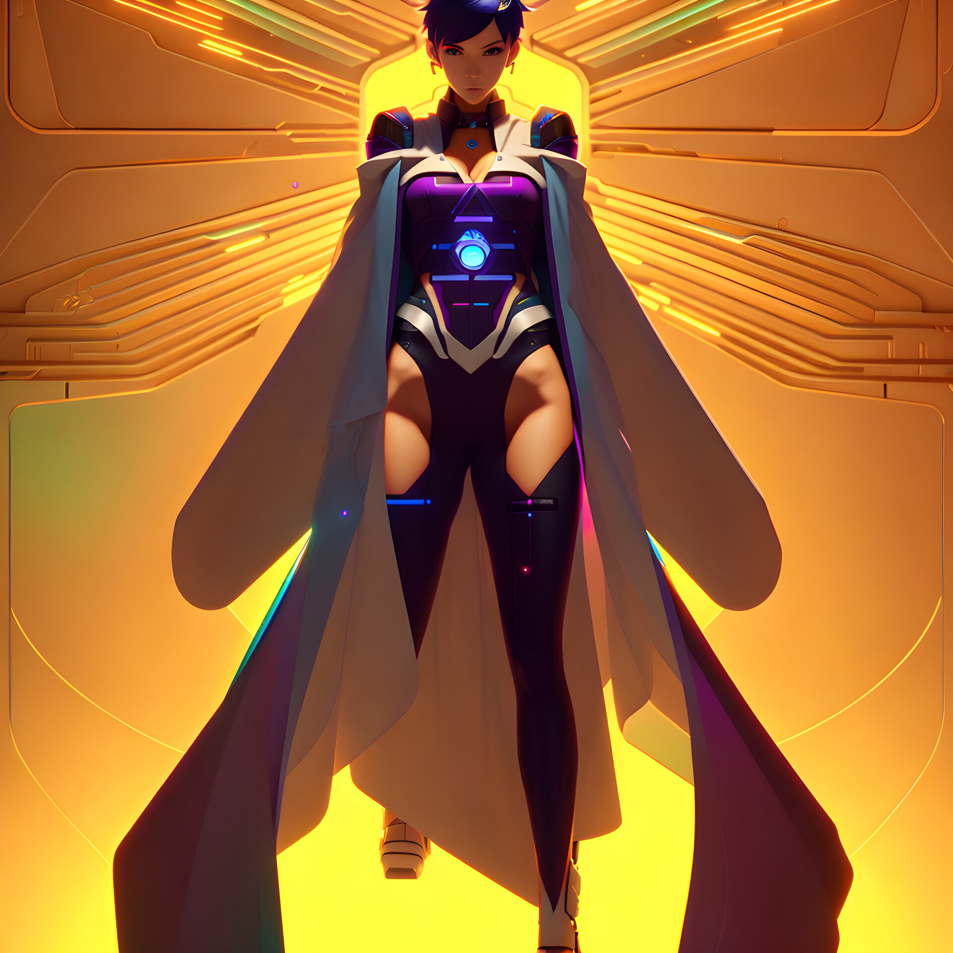 ArtStation - Cyborg Girl