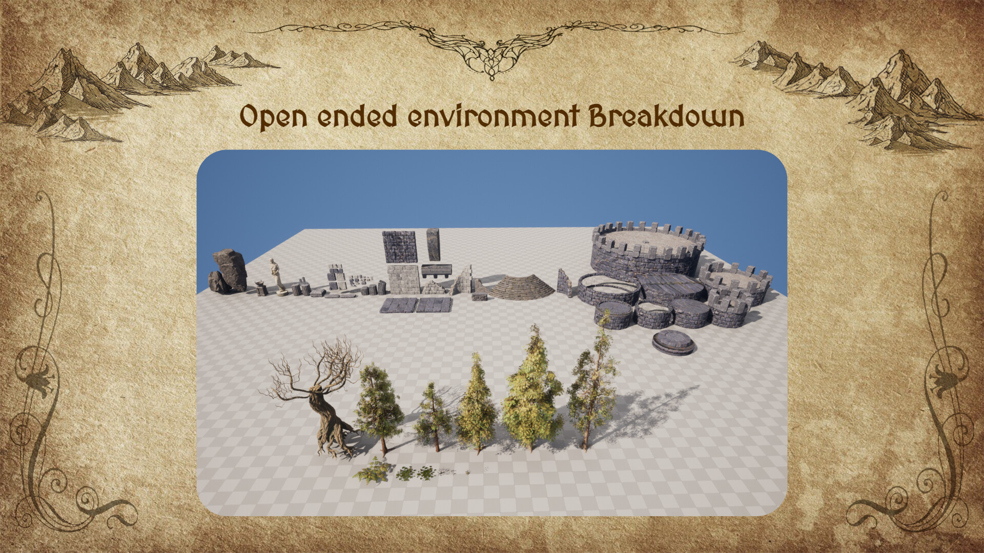 Rodolfo Silva - Forgotten Altar (Open world landscape fantasy environment)