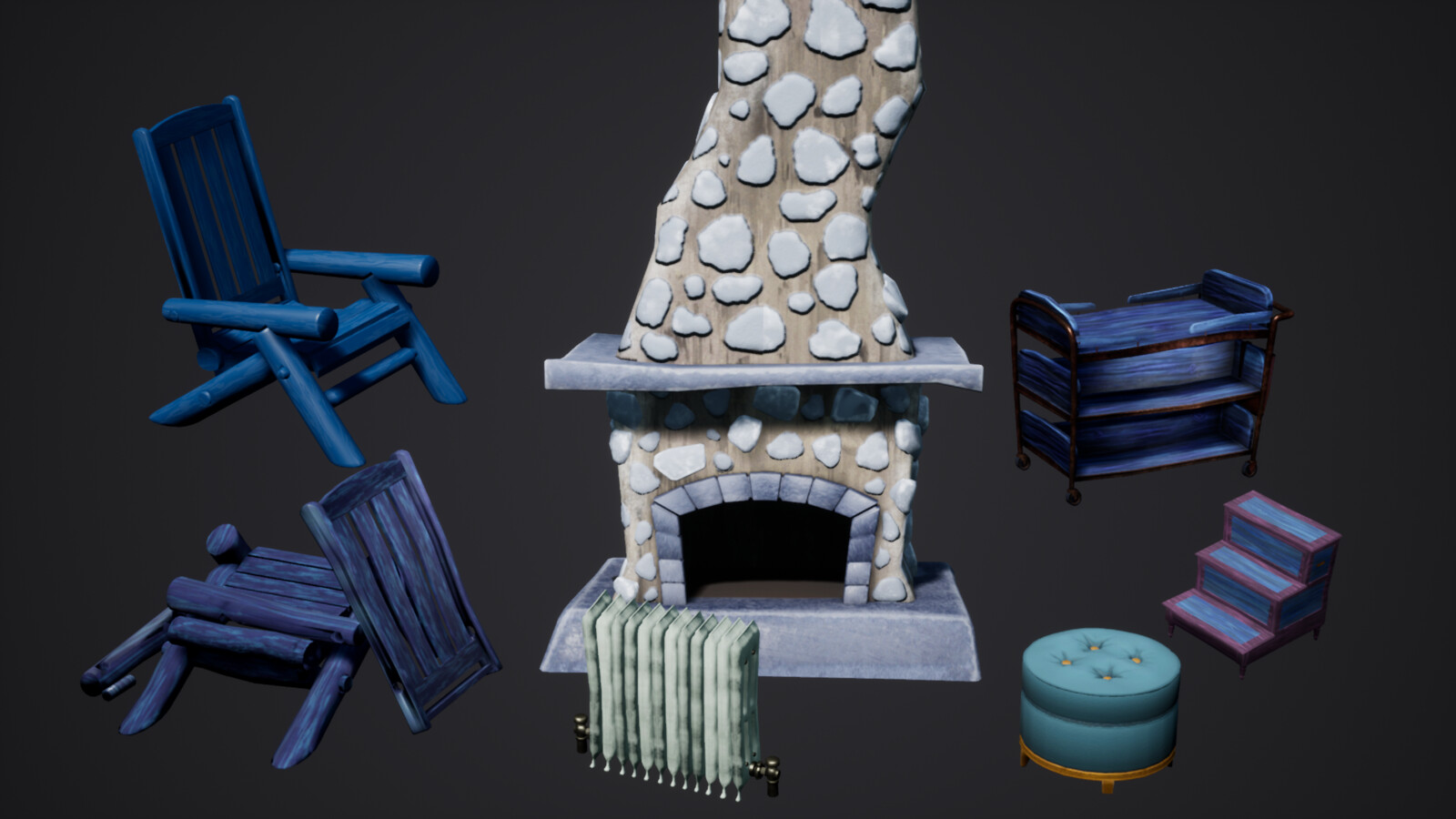 I-an Chen - Spiral - Stylized Props Compilation - Unreal Engine 4