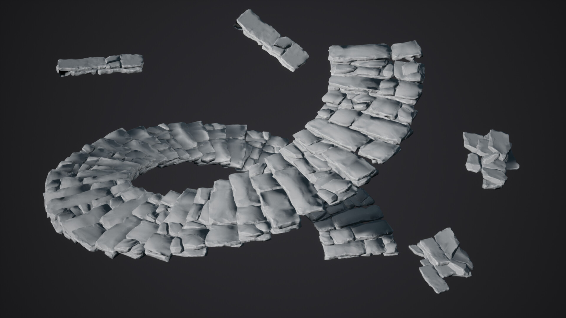 I-an Chen - Spiral - Stylized Props Compilation - Unreal Engine 4