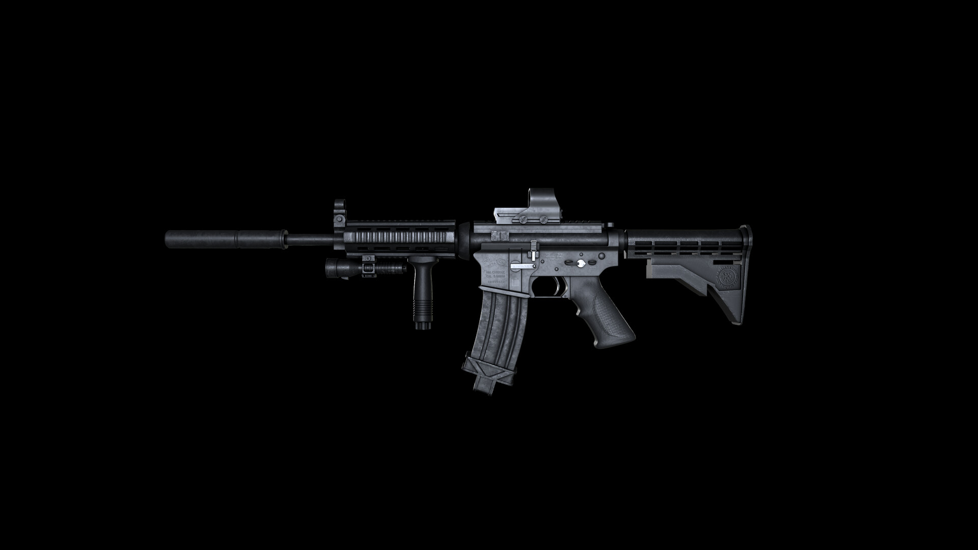 ArtStation - Mission Gun M4a1