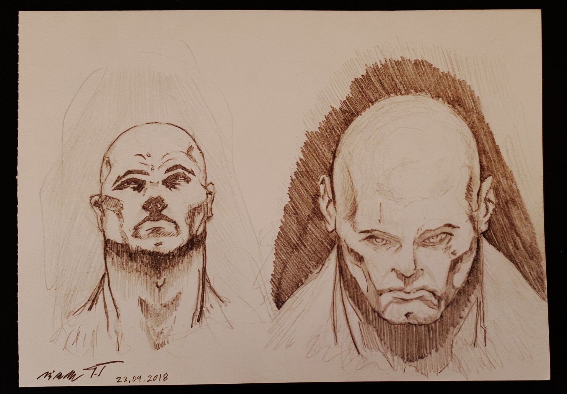 ArtStation - Comicbook portrait study