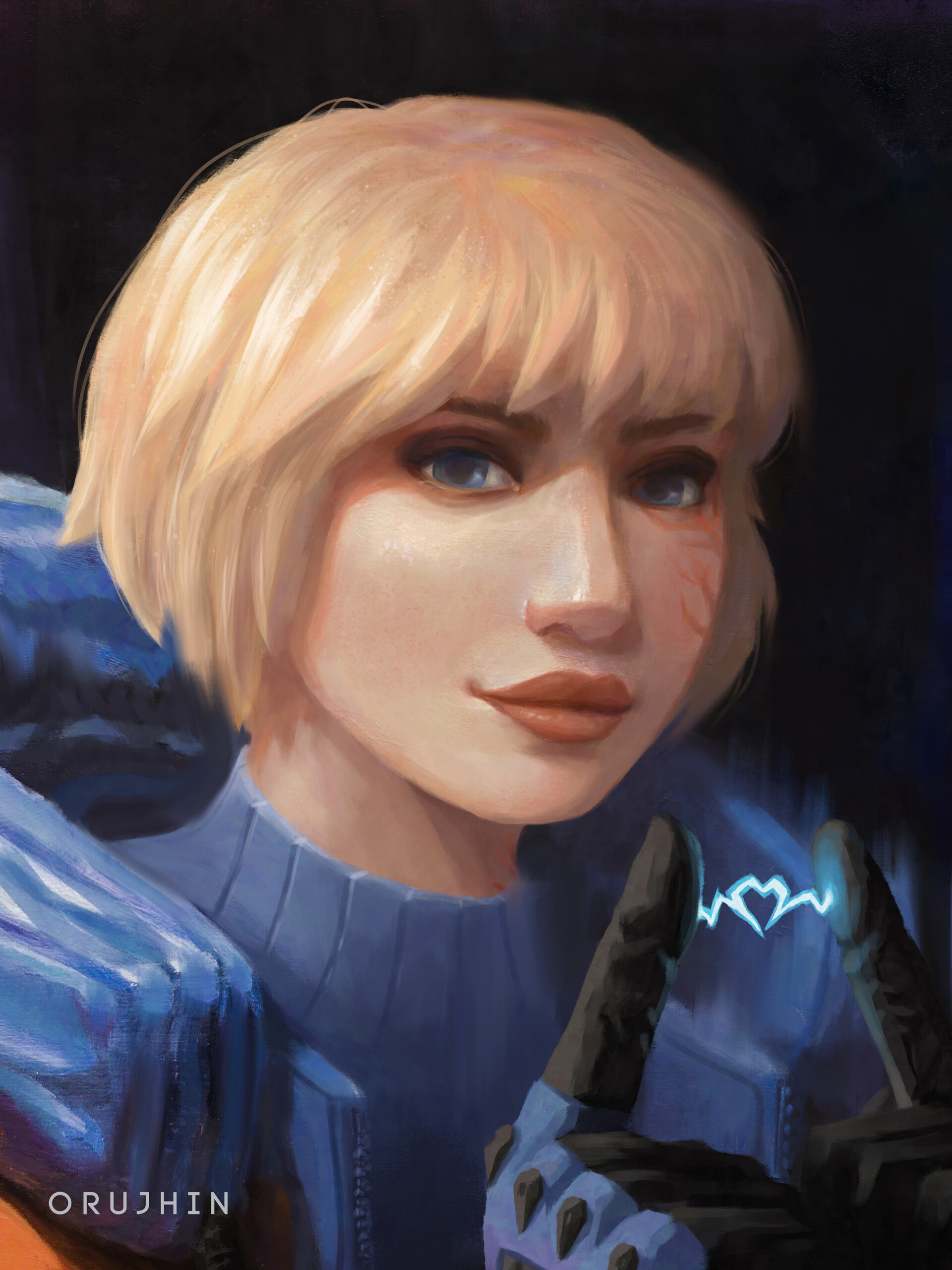 ArtStation - Apex Legends Wattson Fanart