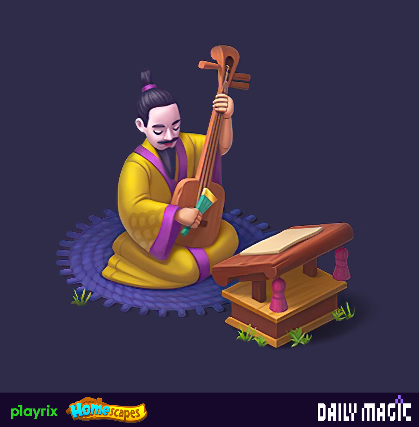 ArtStation - Japanese Legend. Musician.