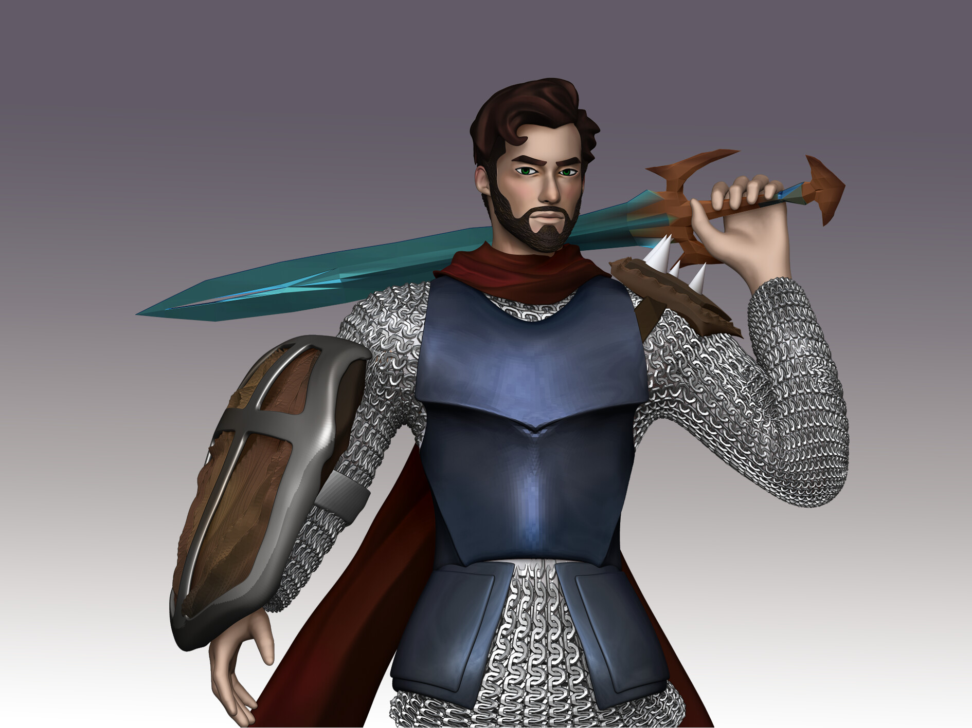 ArtStation - Brave knight