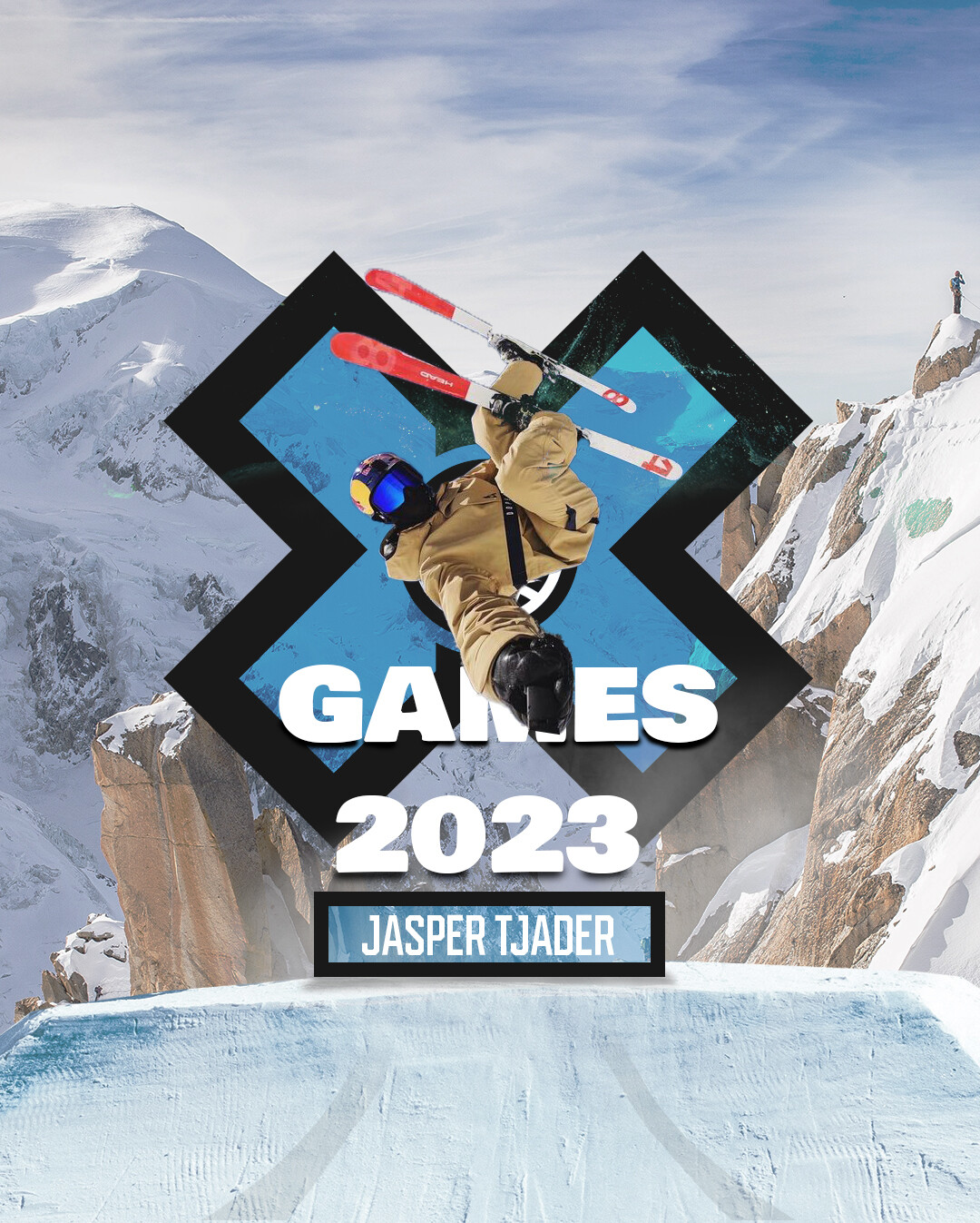 ArtStation - Poster fan made x games Jesper Tjader