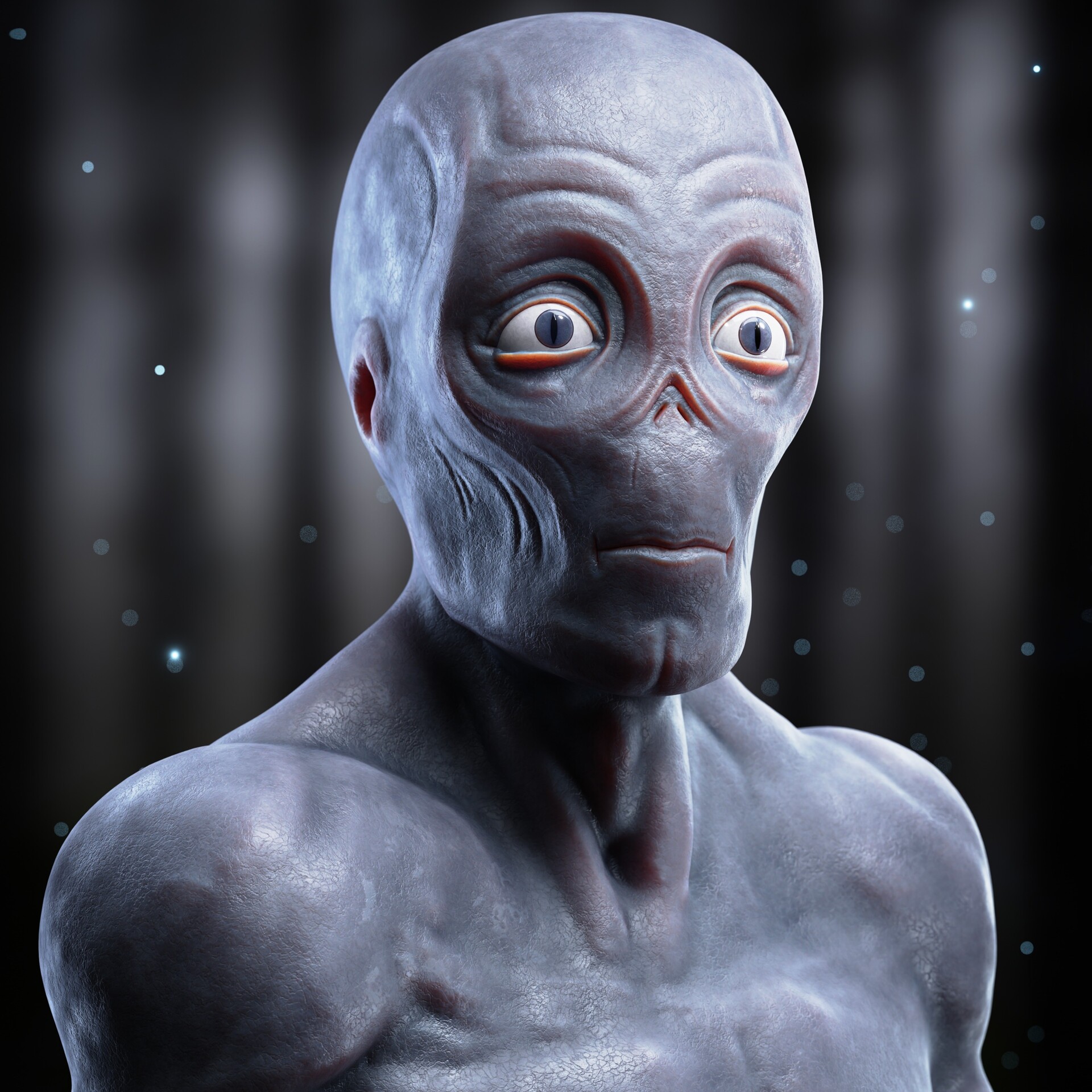 alien creature artstation